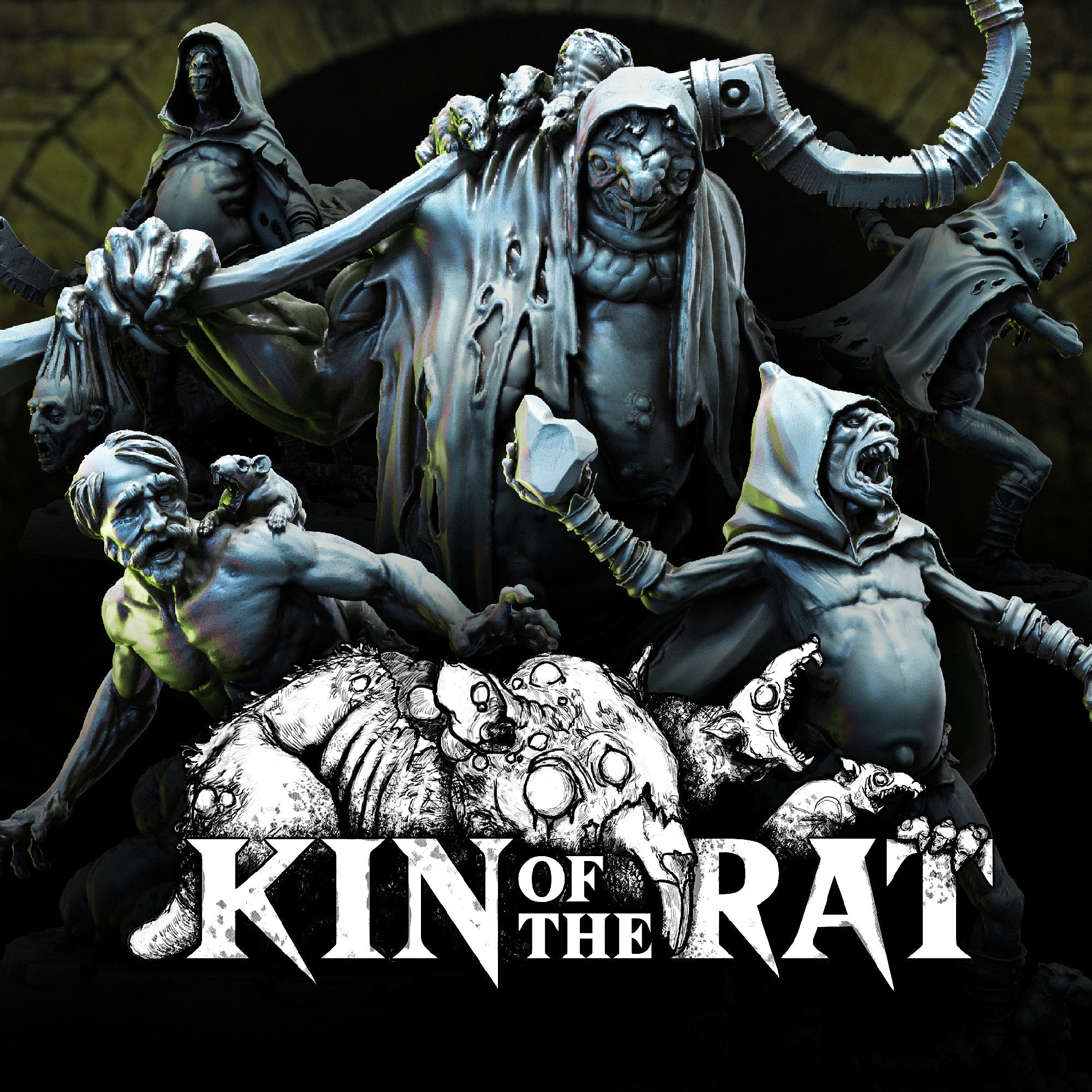 Kin of the Rat – Dark Fantasy Ratkin Miniatures – Bestiarum Games