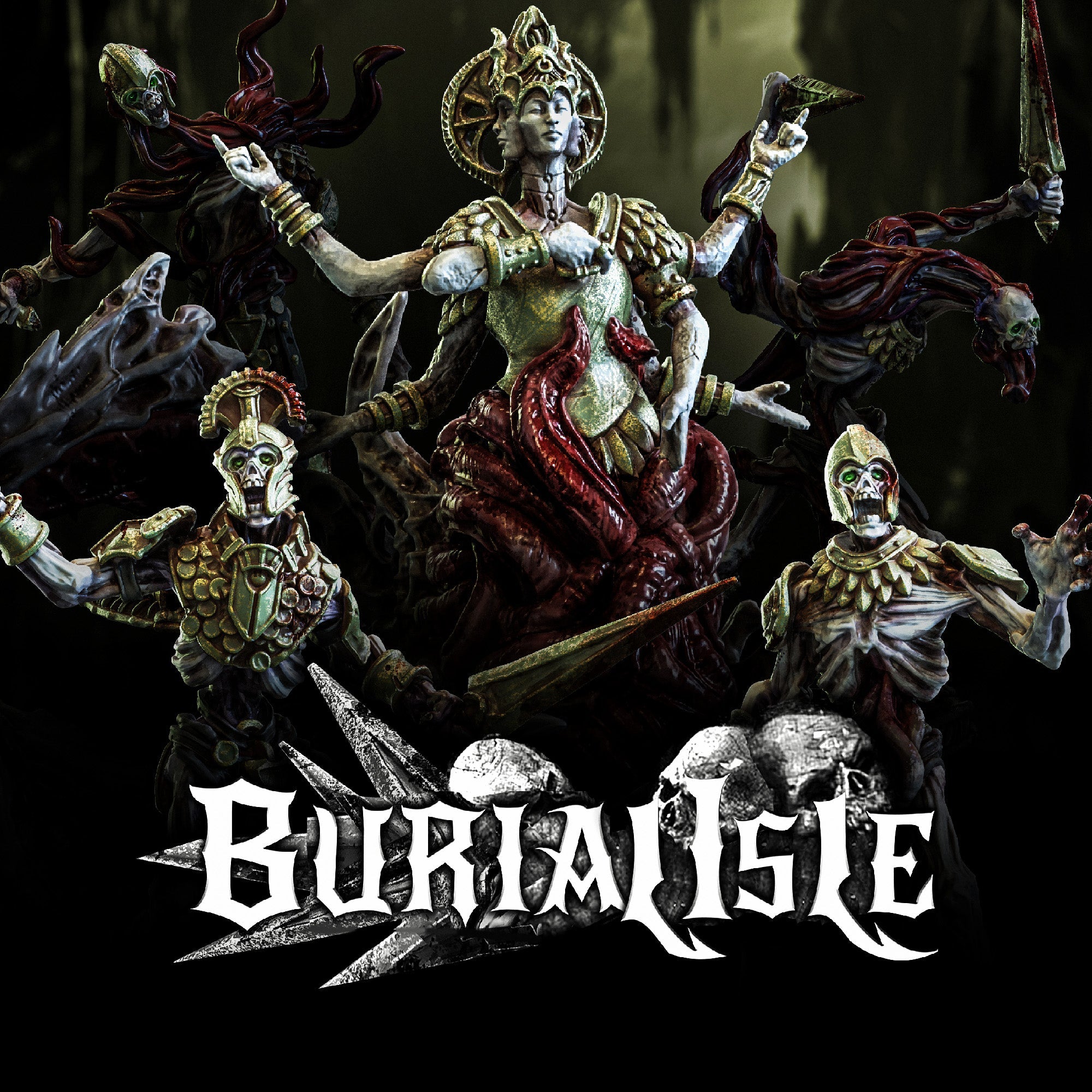 Burial Isle - Dark Fantasy Undead Miniatures – Bestiarum Games