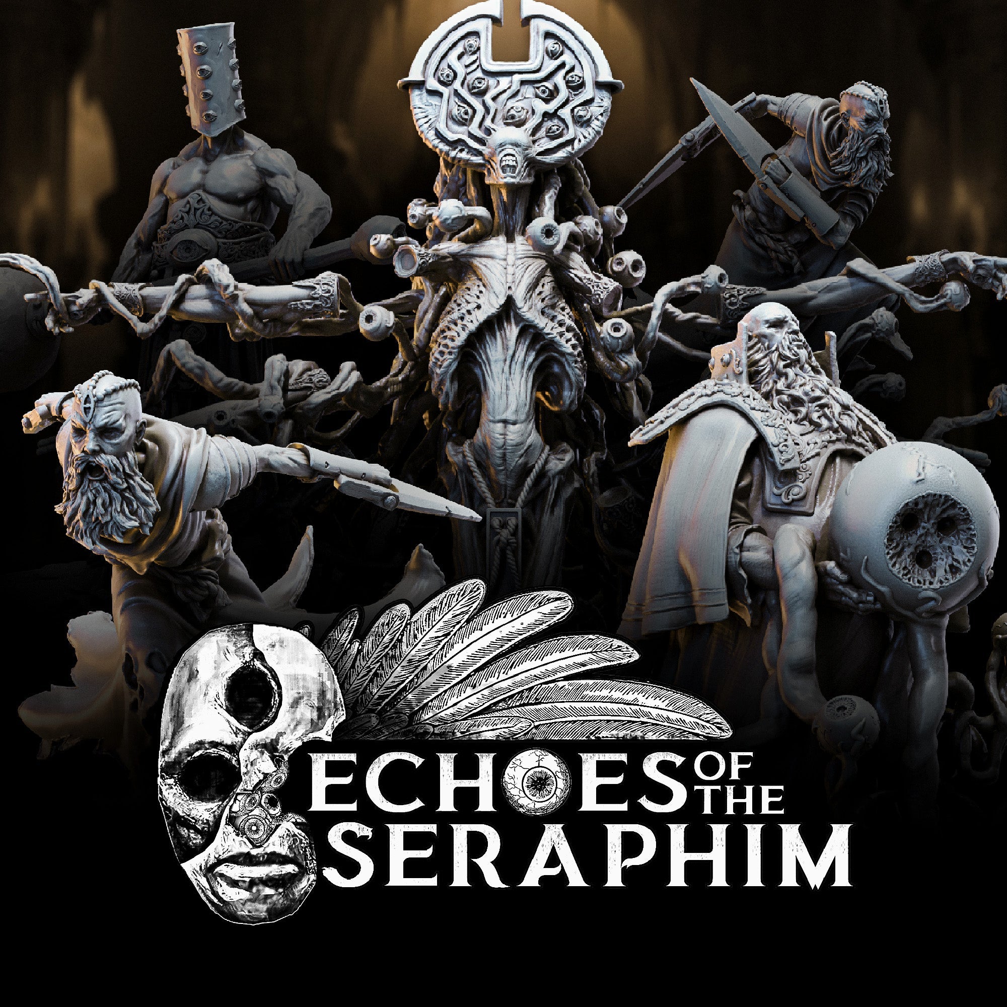 Echoes of the Seraphim - Angelic Horror Miniatures – Bestiarum Games