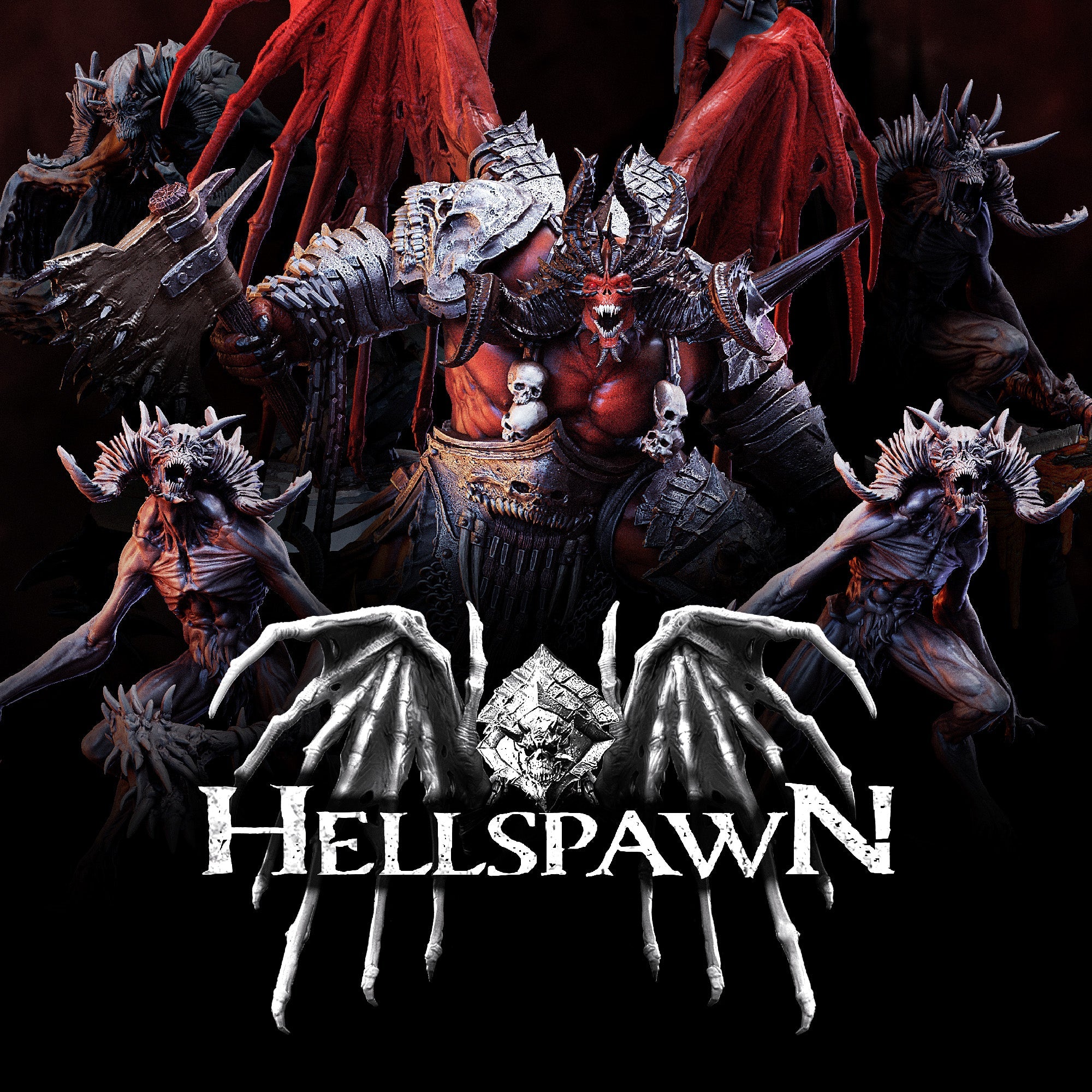 Hellspawn - Dark Fantasy Demon Miniatures – Bestiarum Games
