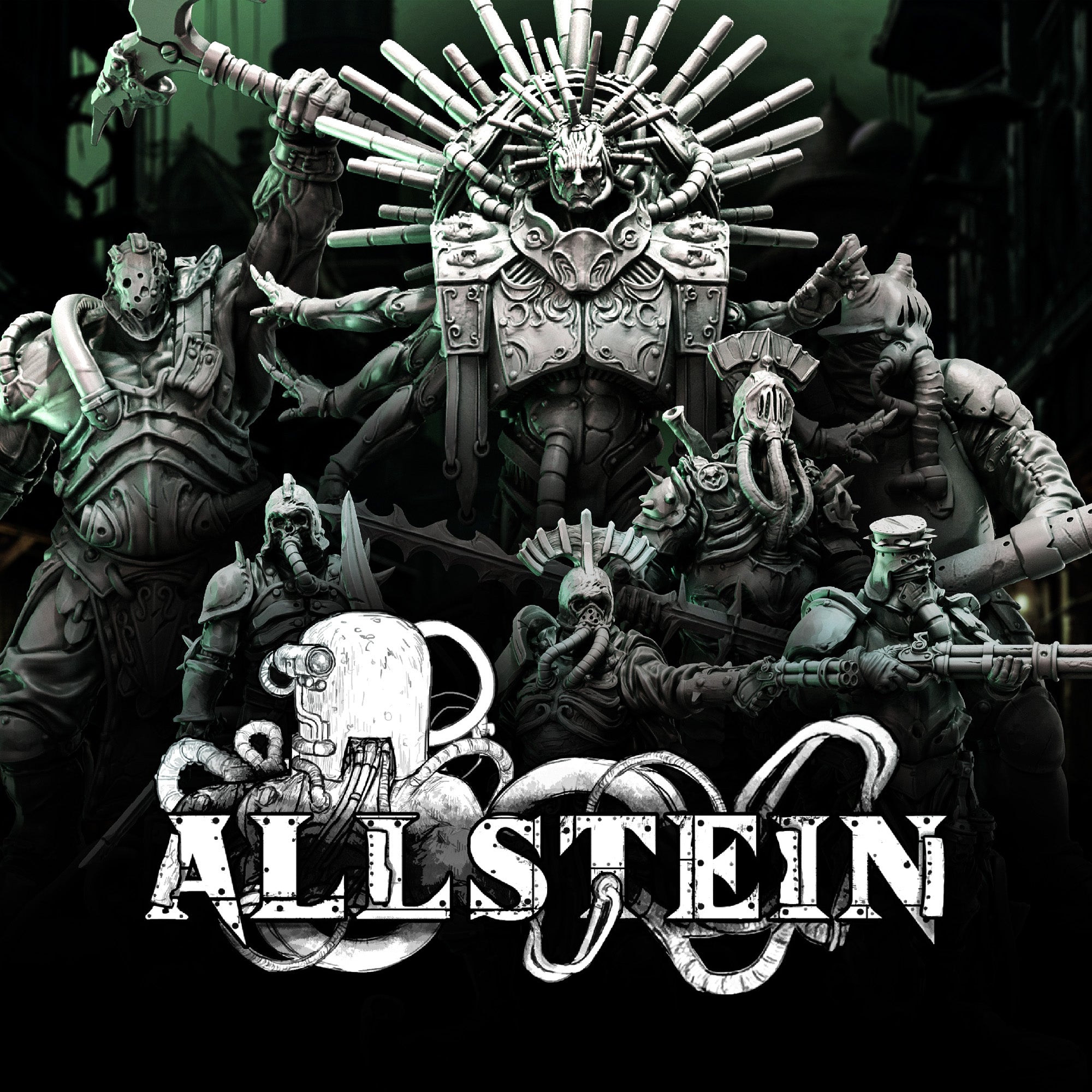 Allstein - Dieselpunk Horror Miniatures – Bestiarum Games