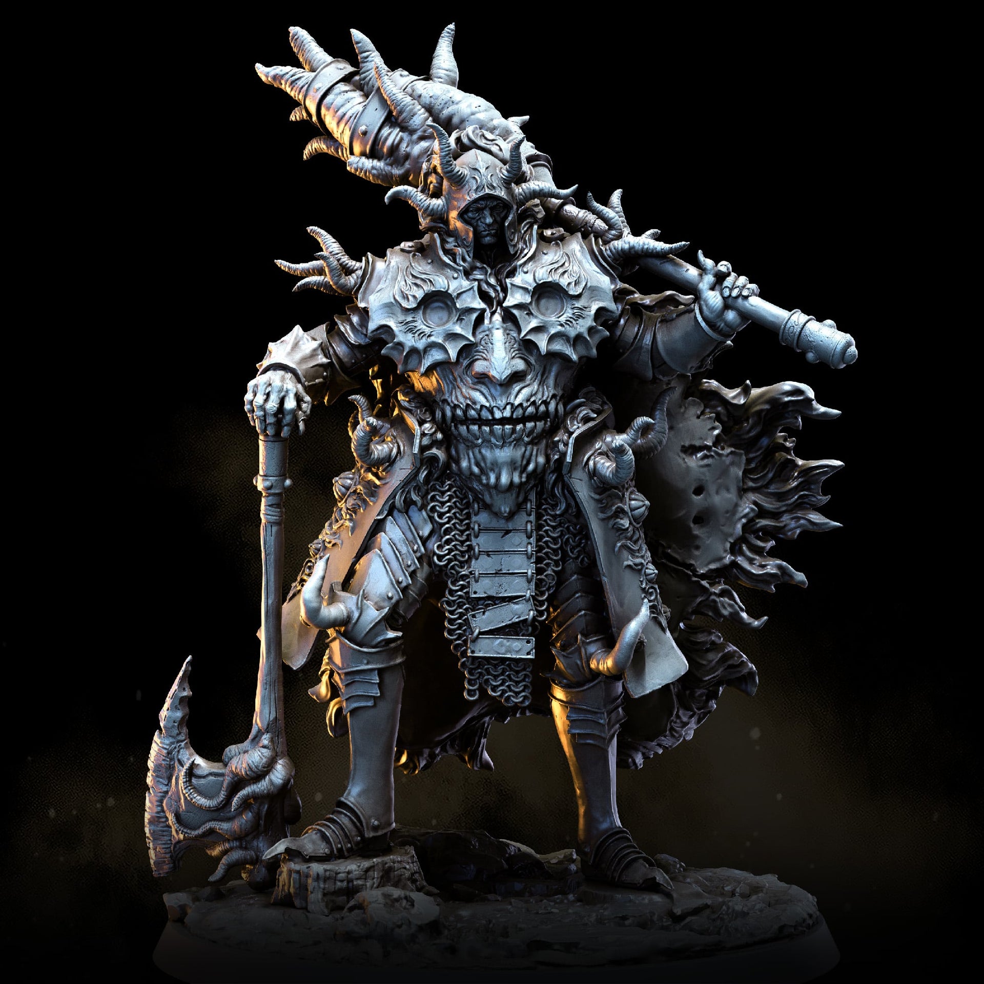 Knights of the Beast - Dark Fantasy Evil Knight Miniatures – Bestiarum ...