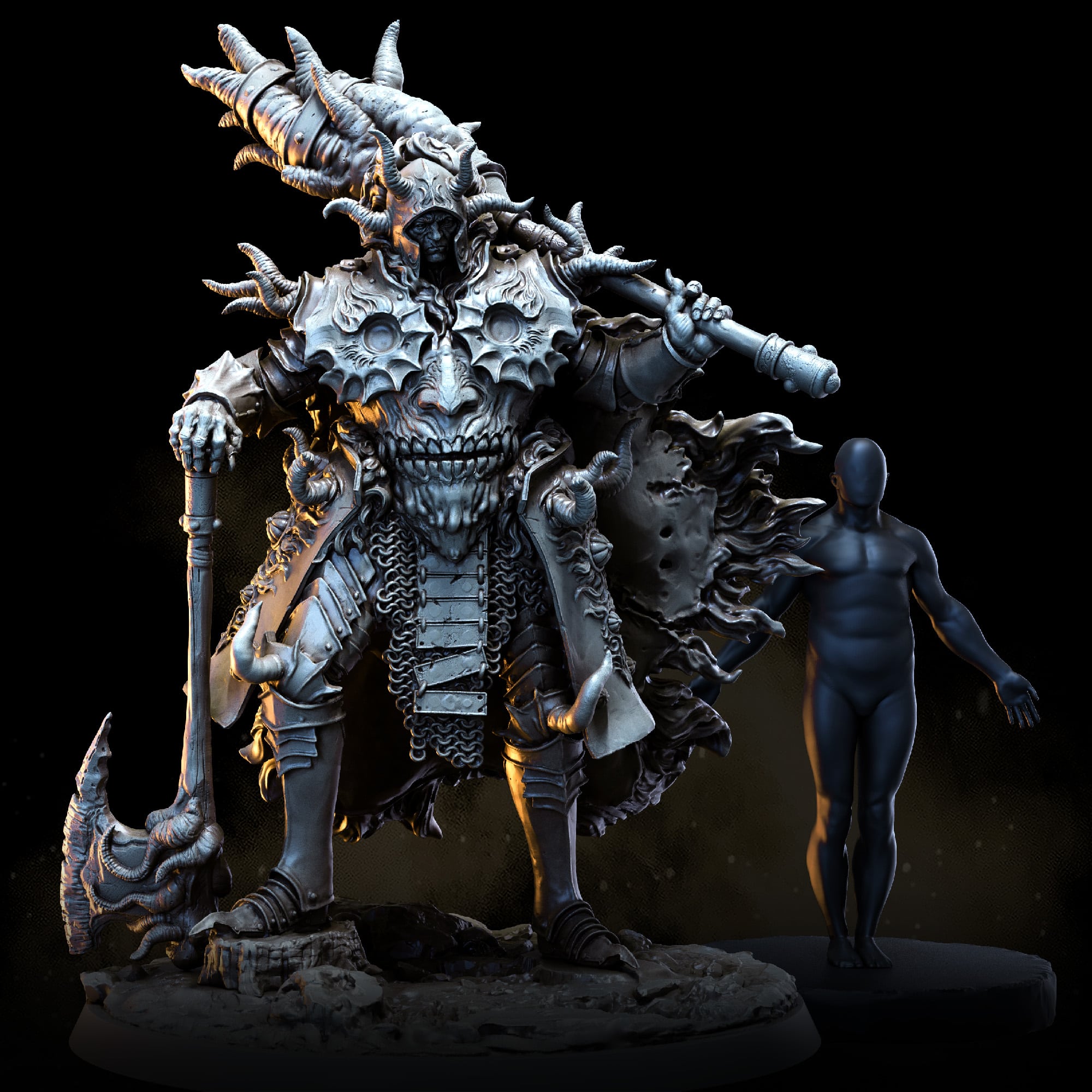 Erdac, the Suitor | STL | Knights of the Beast – Bestiarum Games