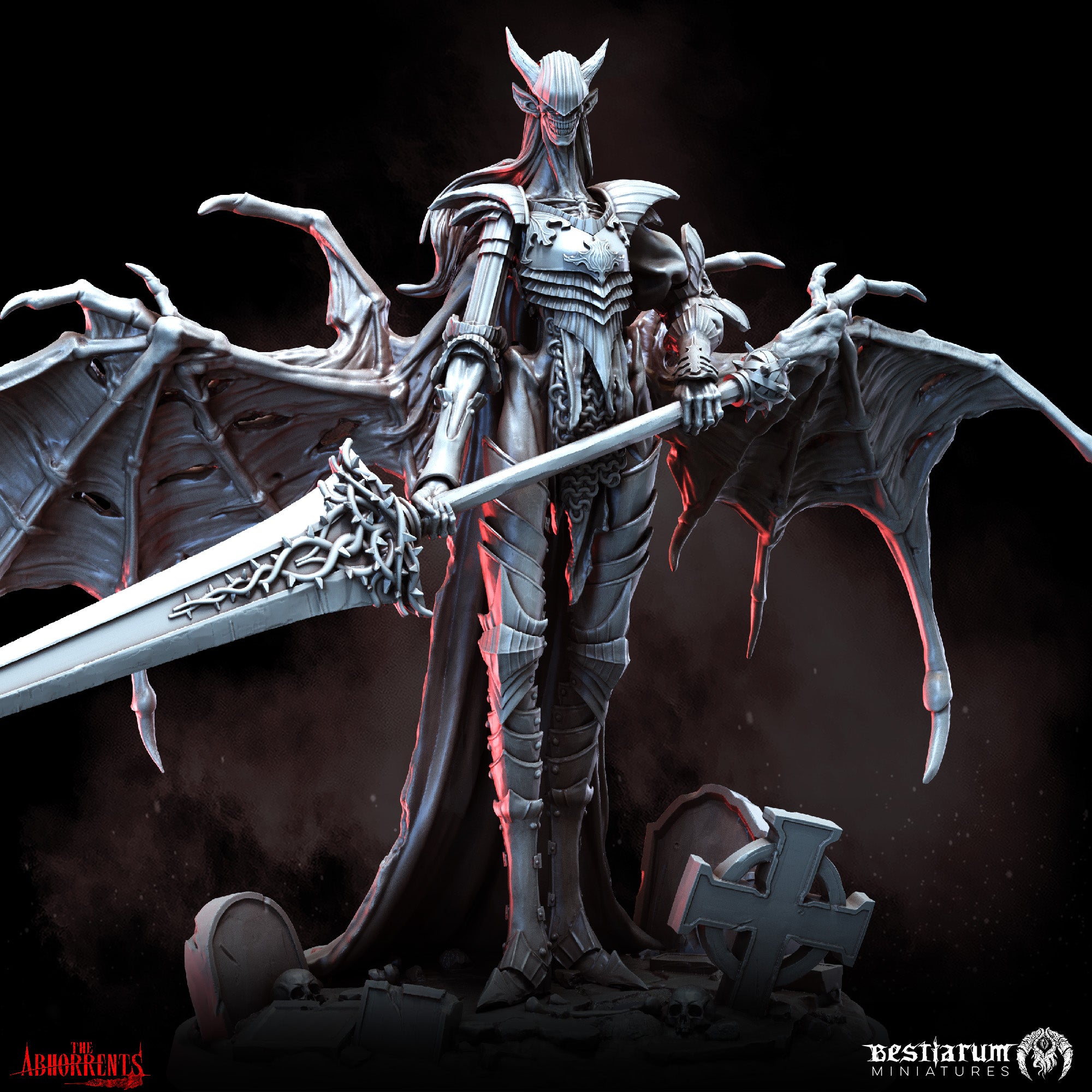 Crimson Order Knight | The Abhorrents – Bestiarum Games