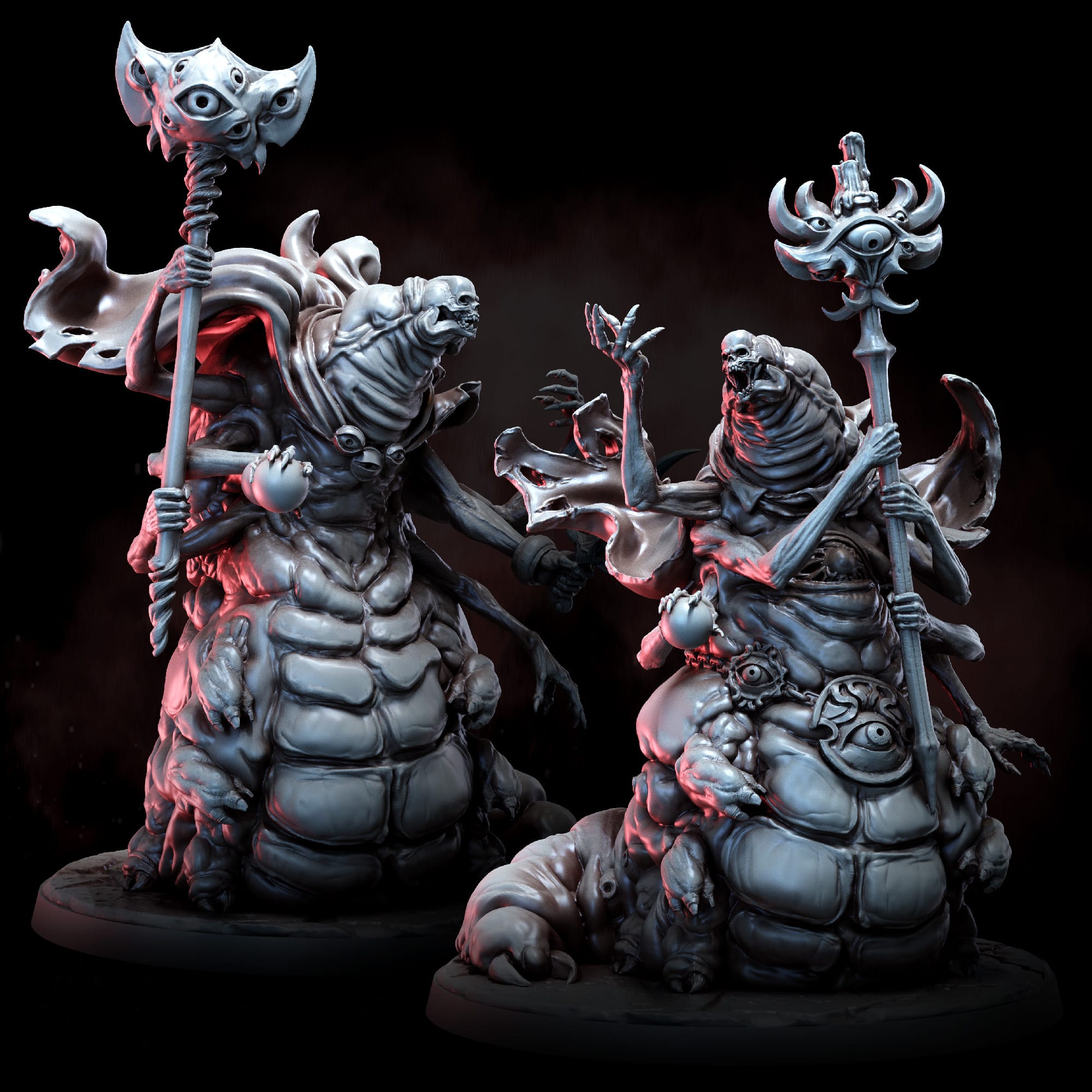 Demon Grub Mages | Hellspawn – Bestiarum Games