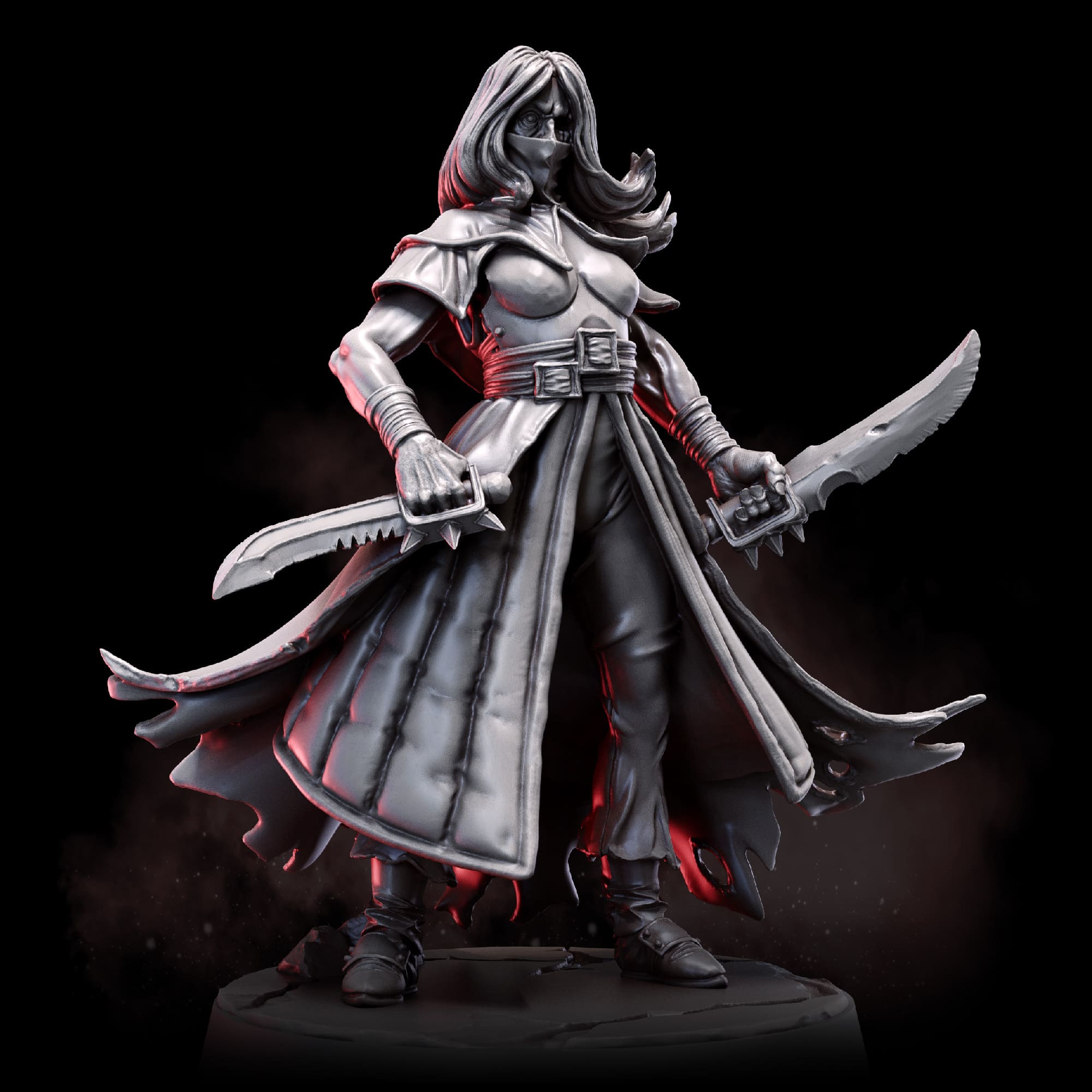 The Lady Hound | STL | Folk of the Realm – Bestiarum Games