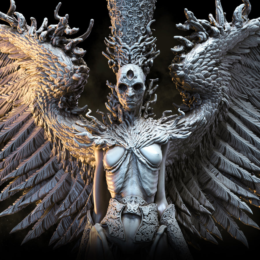 Zarael, the Faceless Queen | Echoes of the Seraphim – Bestiarum Games