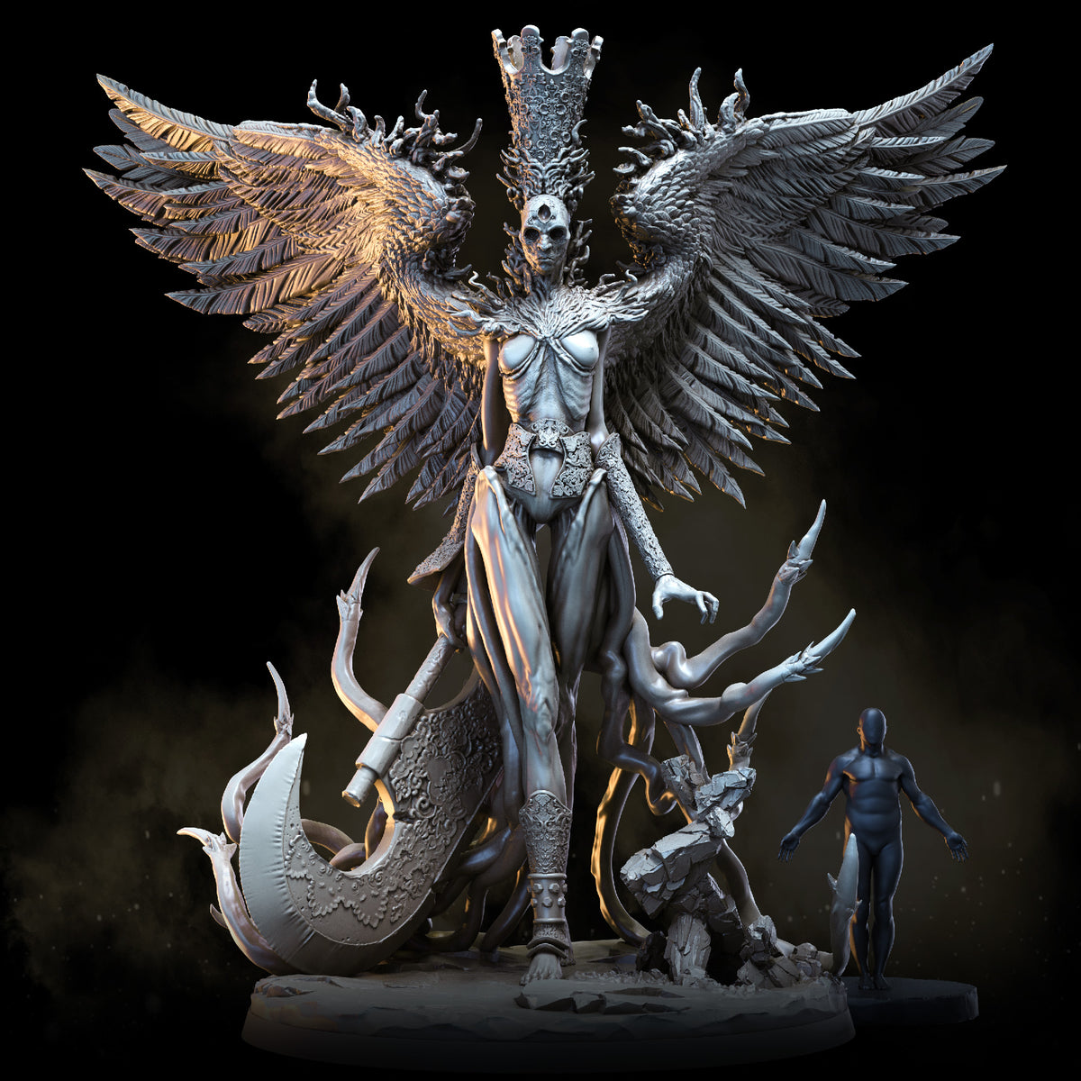 Echoes of the Seraphim - Angelic Horror Miniatures – Bestiarum Games
