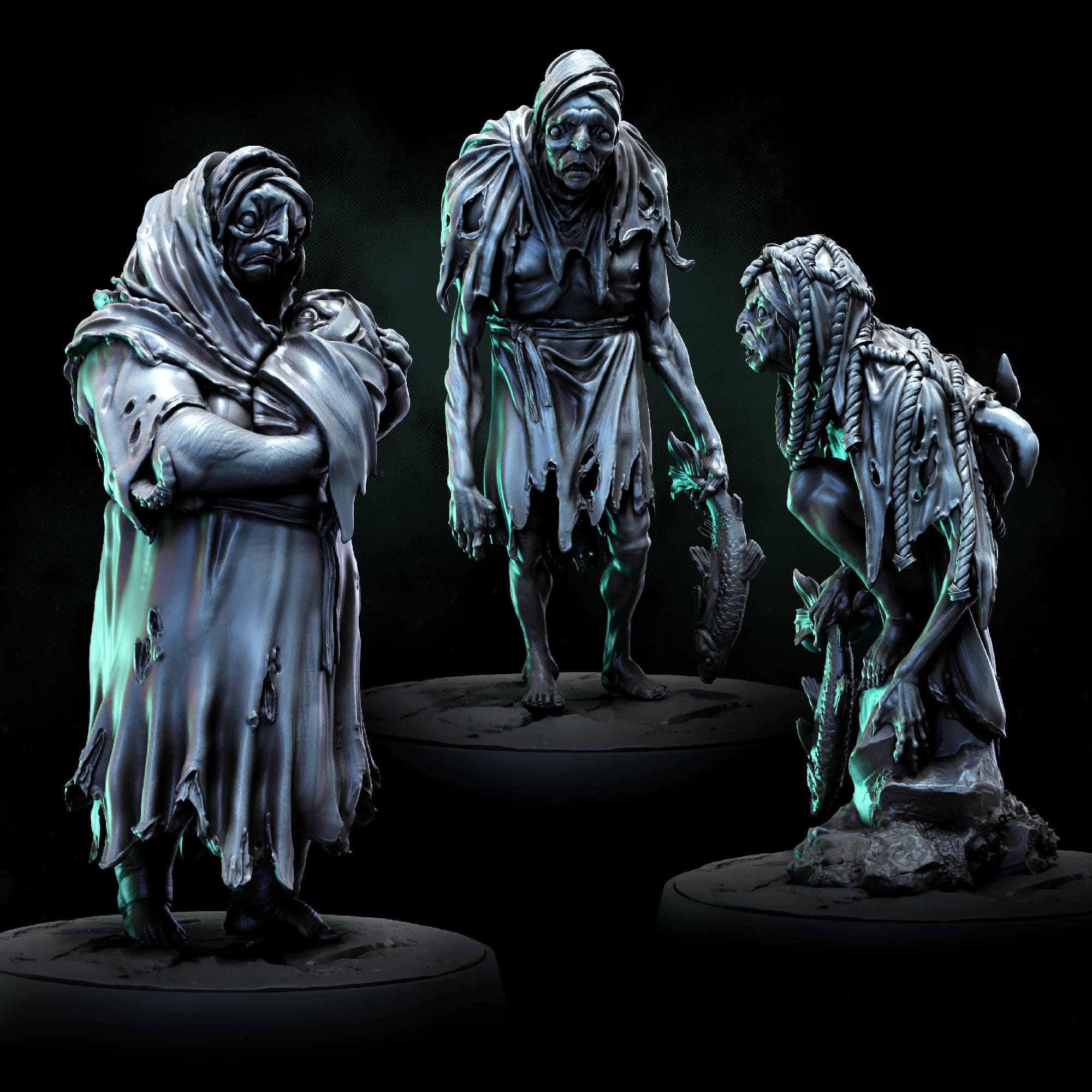 Children of Saltwich | STL | The N'Gorroth – Bestiarum Games