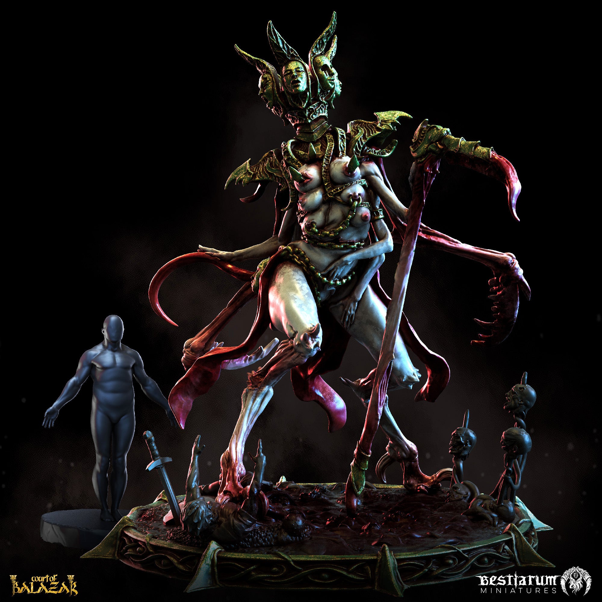 Face Shifter Demoness | The Court of Balazar – Bestiarum Games