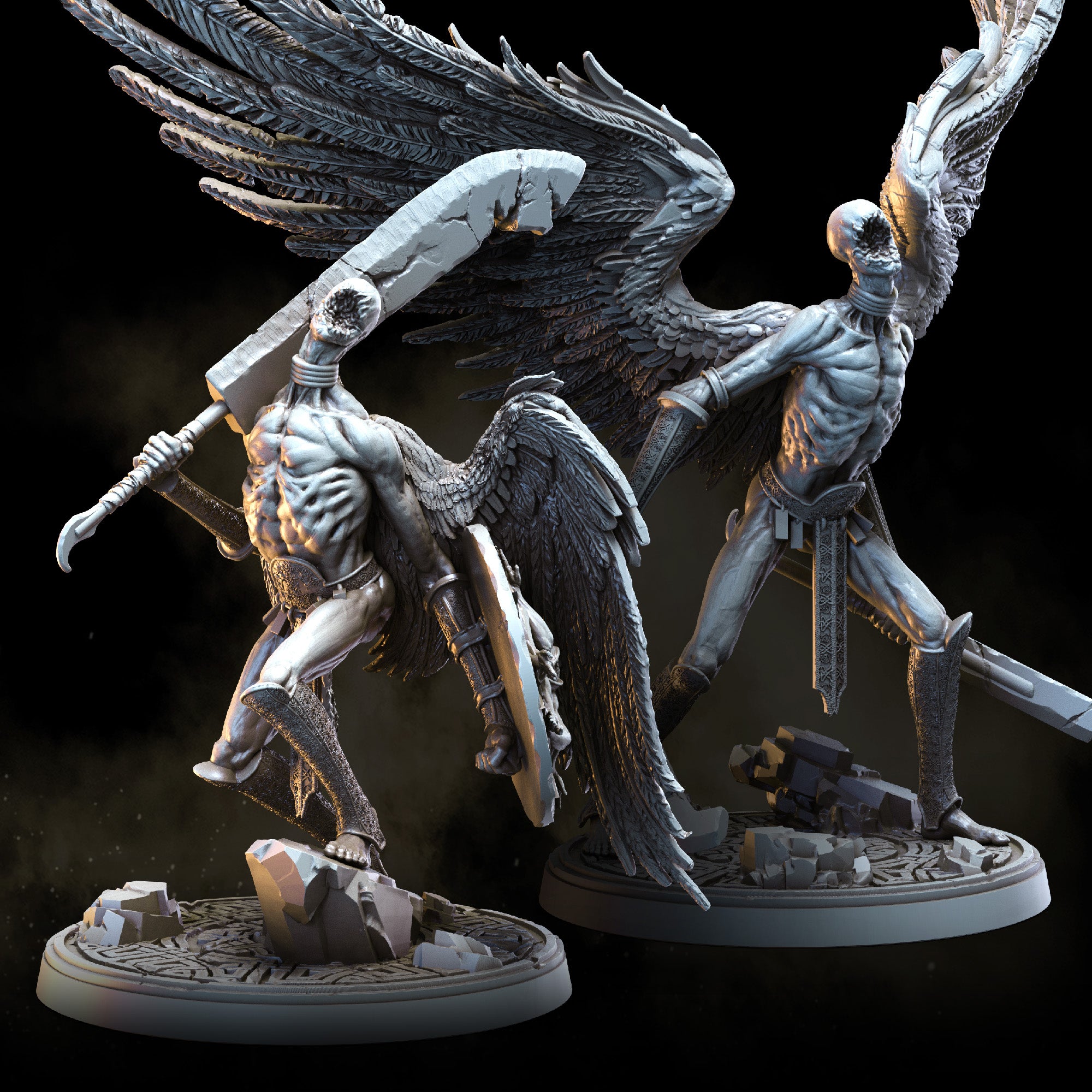 Faceless Watchers | Echoes of the Seraphim – Bestiarum Games