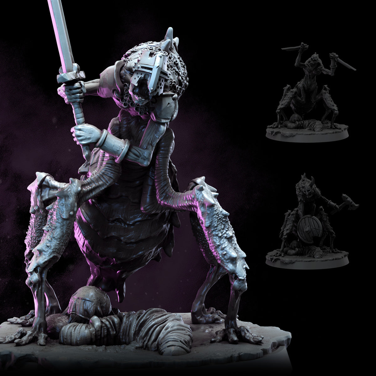 The Remade - Arachnid Horror Miniatures – Bestiarum Games