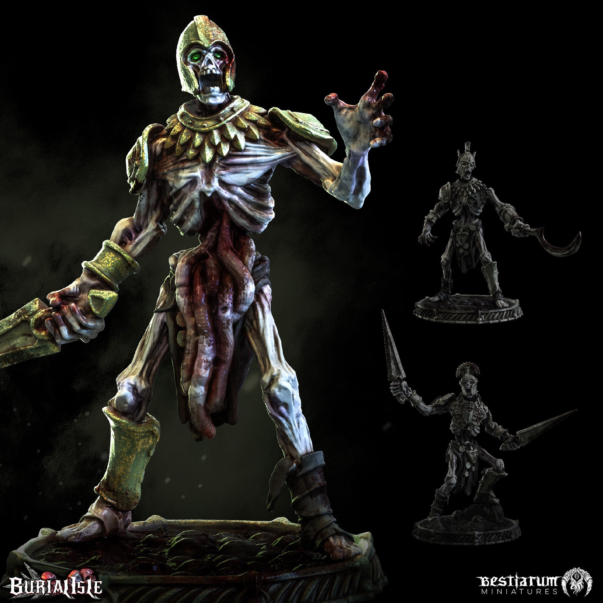 Burial Isle - Dark Fantasy Undead Miniatures – Bestiarum Games