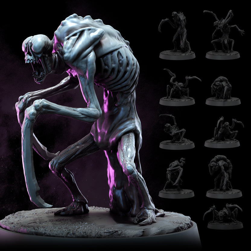 The Remade - Arachnid Horror Miniatures – Bestiarum Games