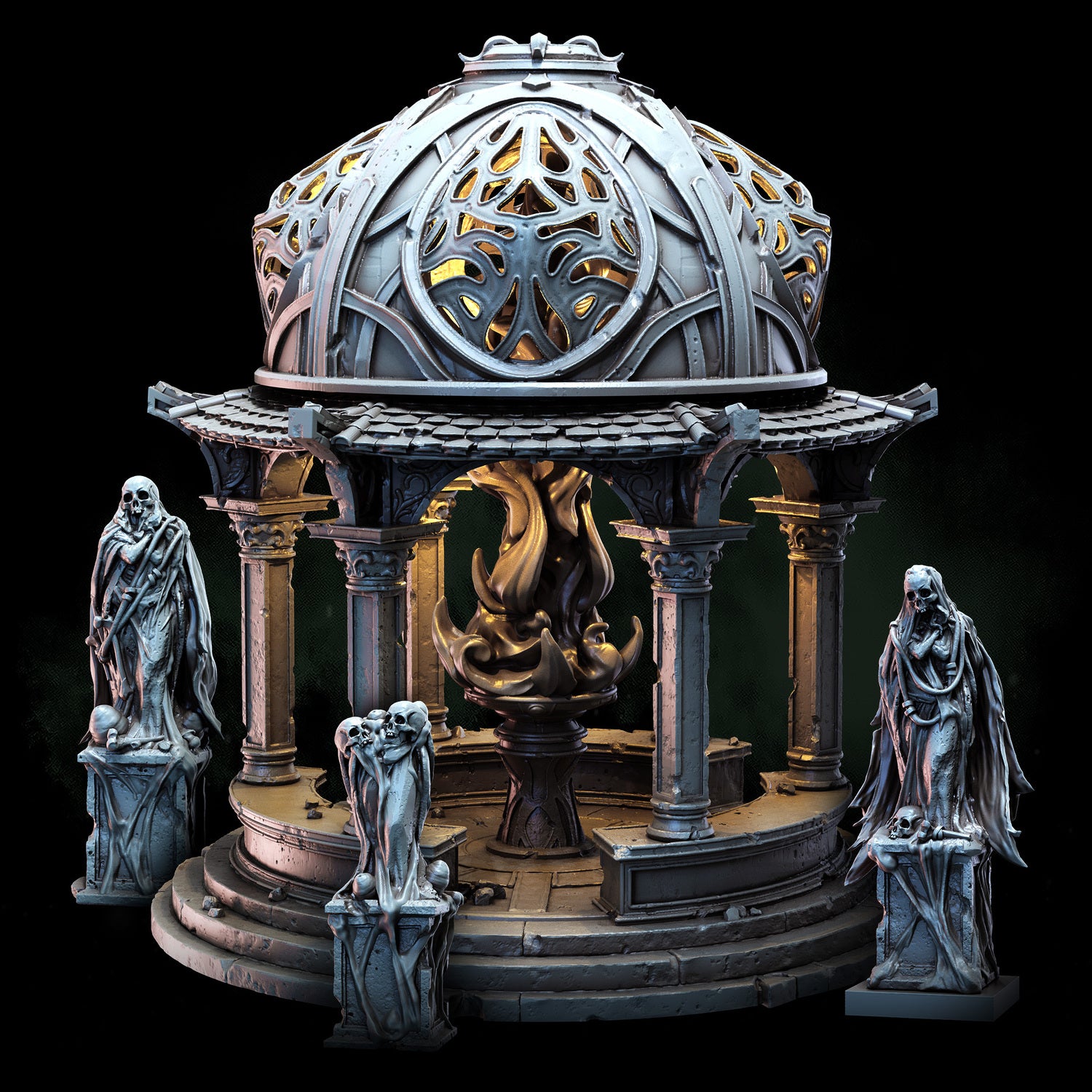 The Forgotten Waybeacon | STL | Cult of the Moth – Bestiarum Games