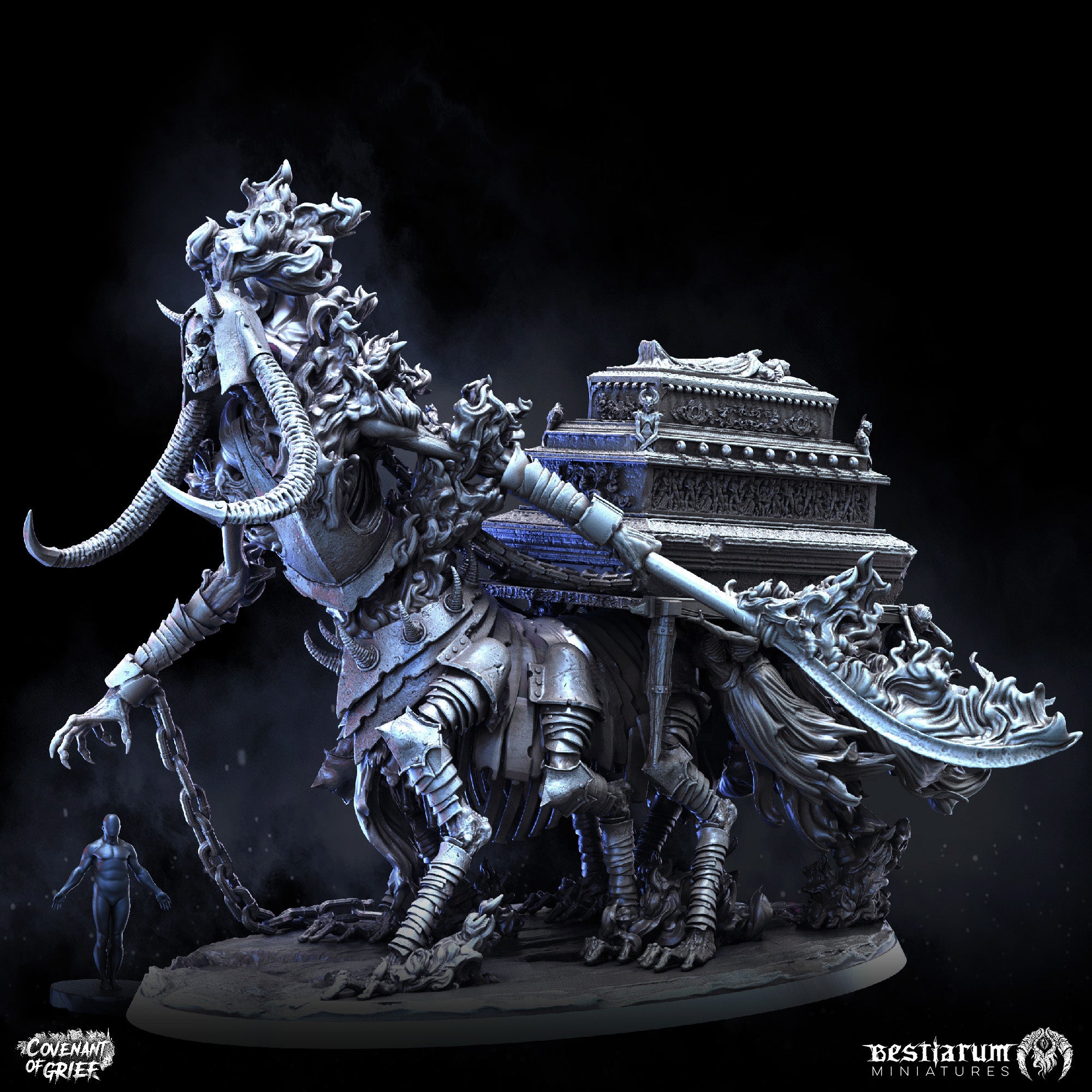 The Ark of Grief | Covenant of Grief | Bestiarum | Miniatures D&D Warg ...