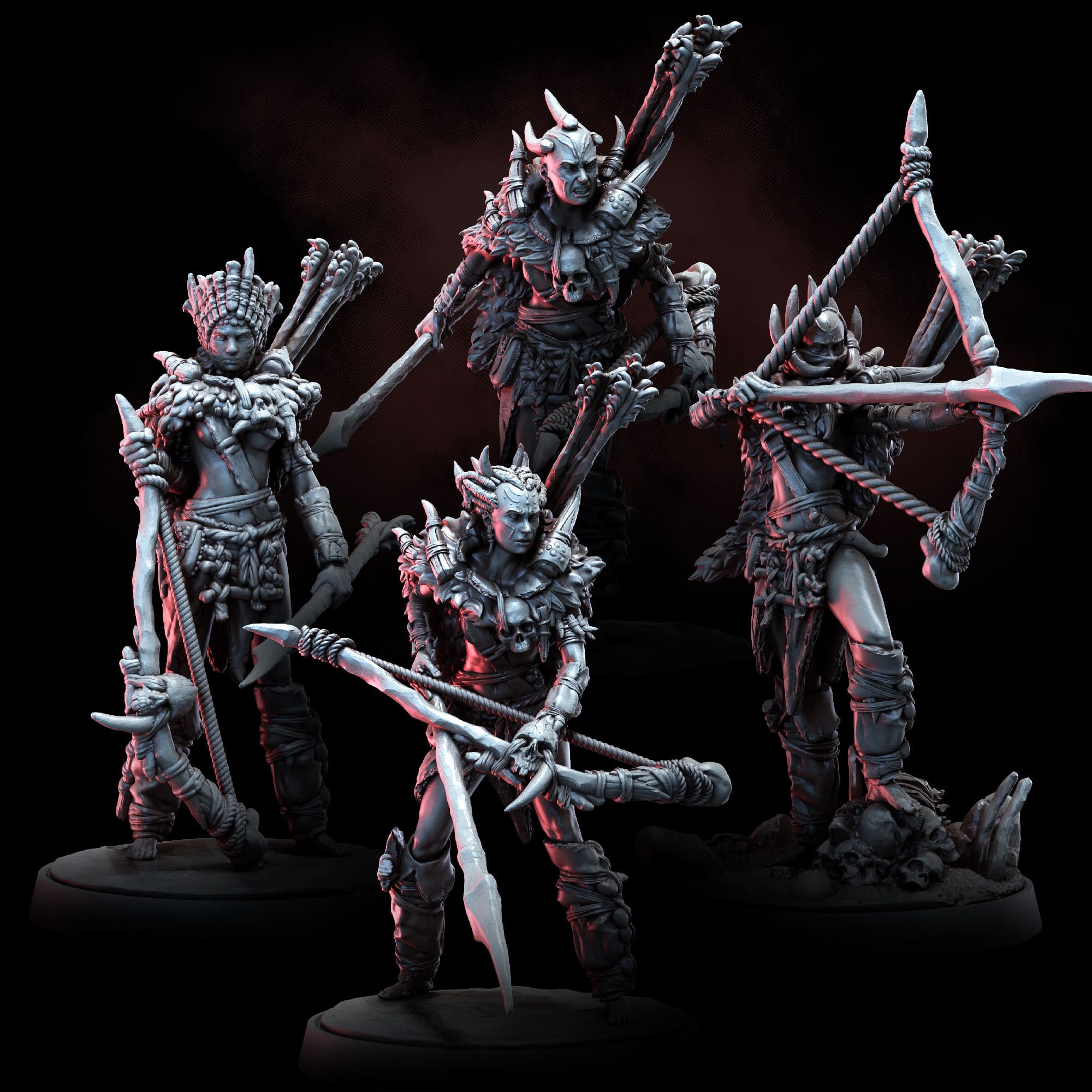 Fleshmad Hunters | Man Eaters – Bestiarum Games