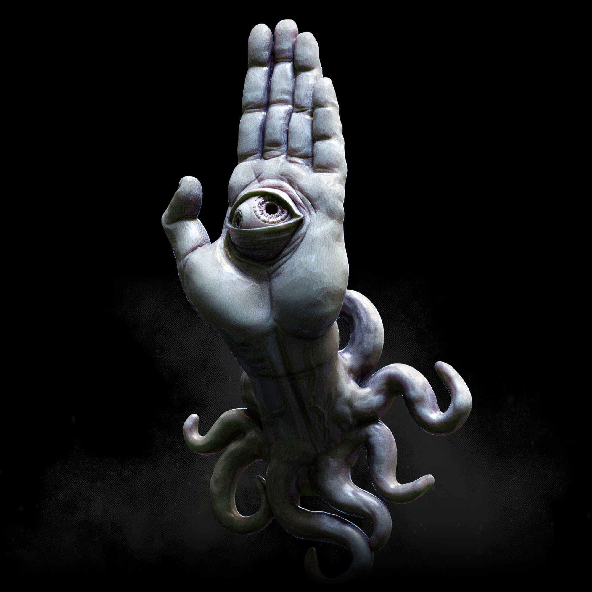 The Hand of Wisdom A - Wall Mount | All Eyes On You – Bestiarum Games