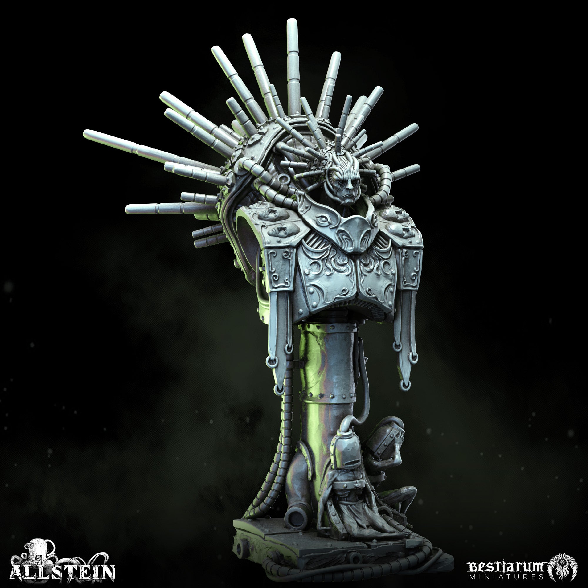 Divine Machine Bust | Spires of Allstein – Bestiarum Games
