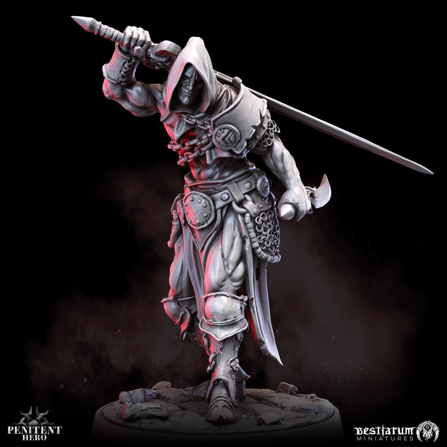Grimdark Hero Set | Lone Heroes – Bestiarum Games
