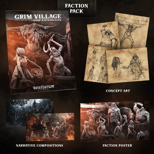 Grim Village - Faction Pack | RPG – Bestiarum Games