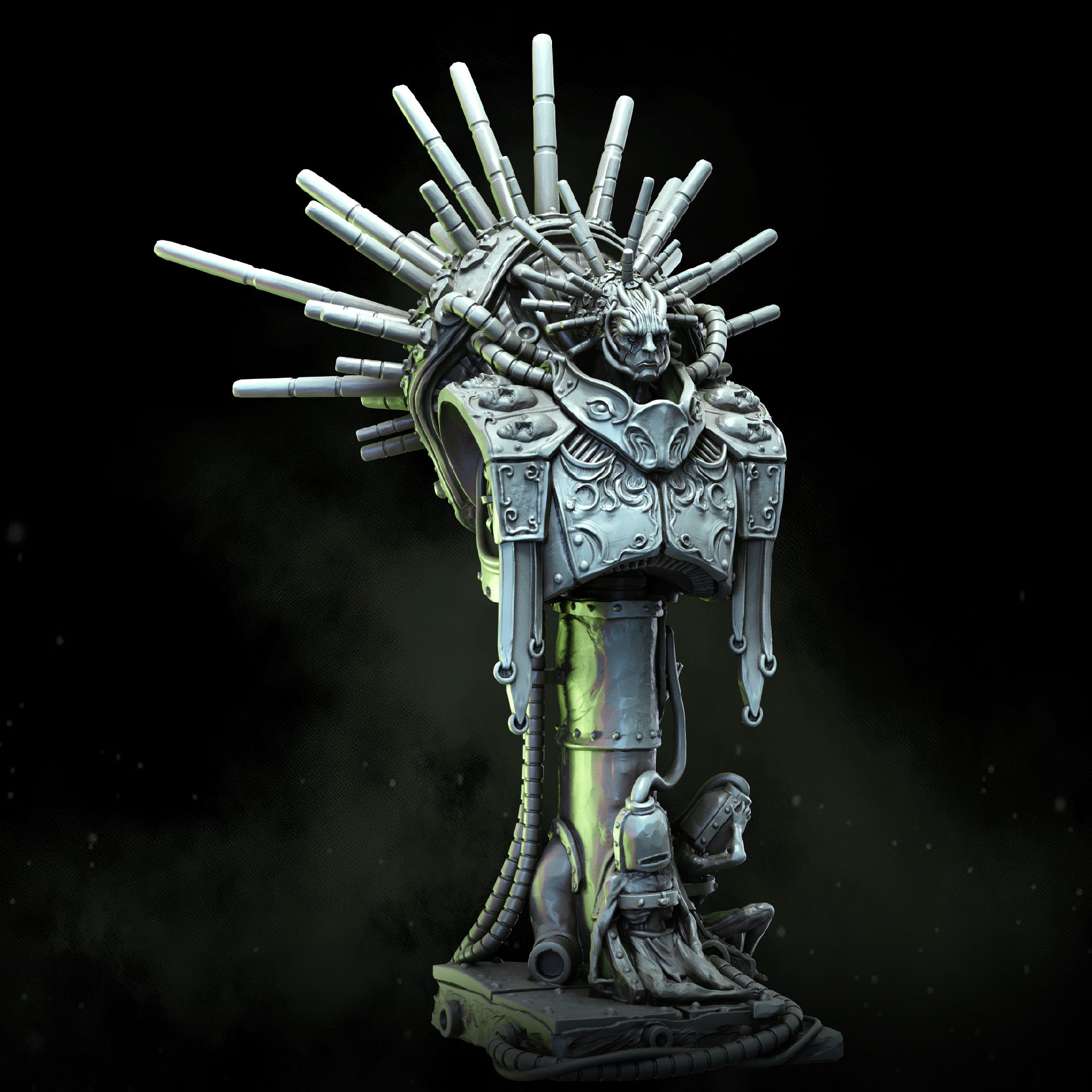 Divine Machine Bust | Spires of Allstein – Bestiarum Games