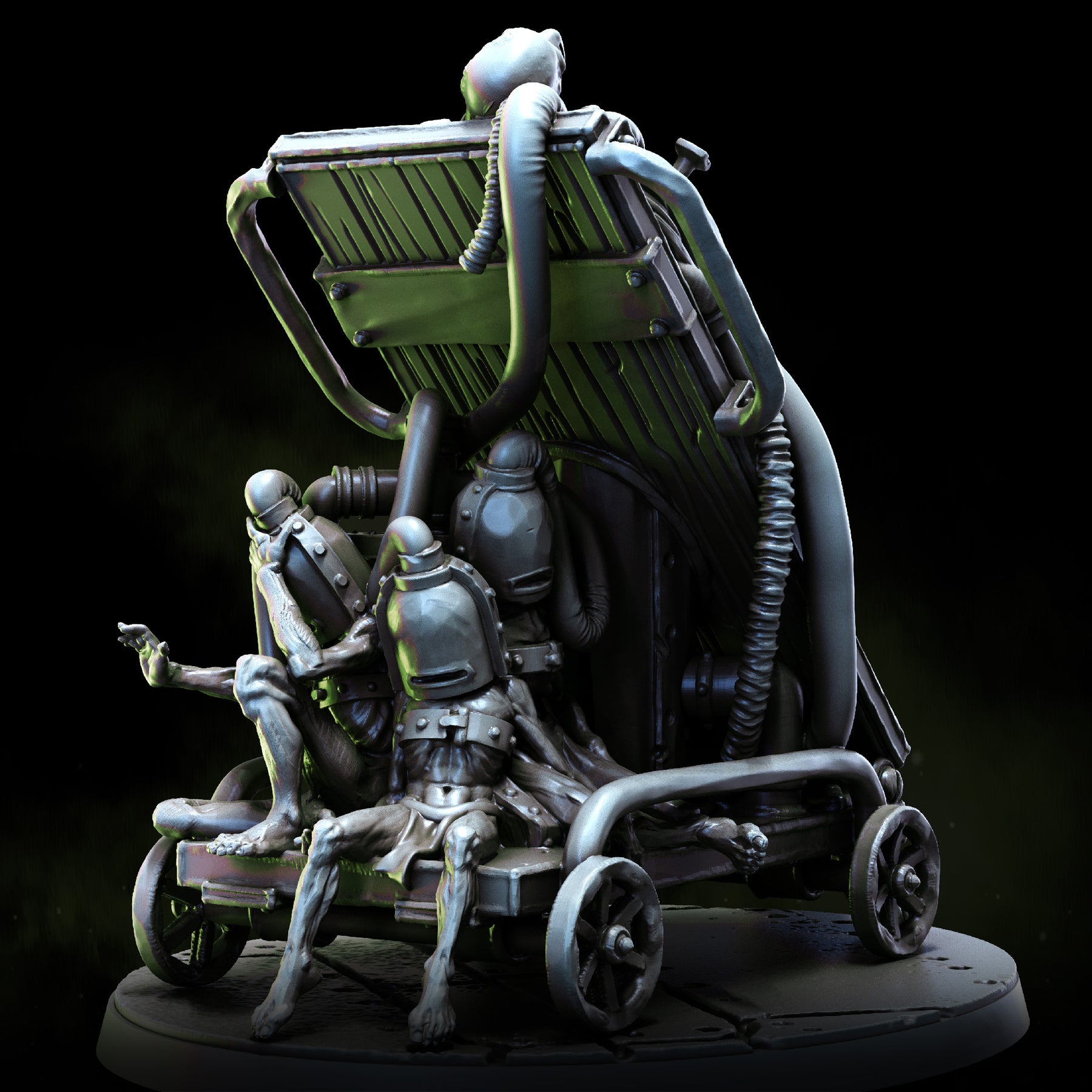 Fleshfang, the Howling Construct & Construct on Slab | Spires of Allst ...