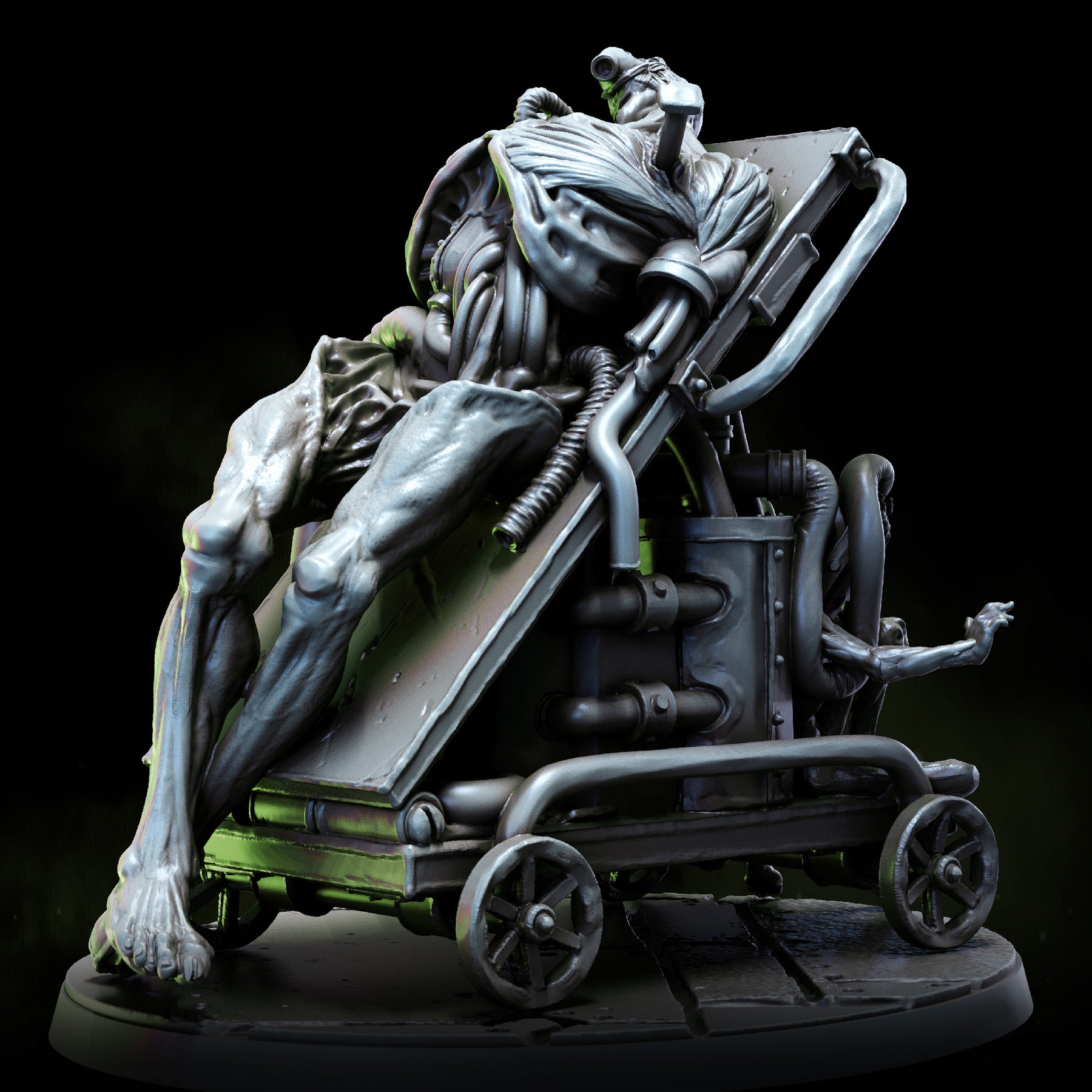 Fleshfang, the Howling Construct & Construct on Slab | Spires of Allst ...