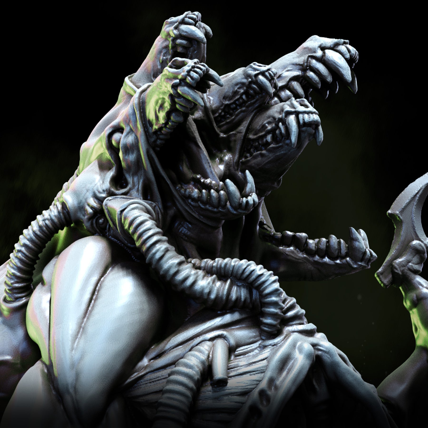 Fleshfang, the Howling Construct & Construct on Slab | Spires of Allst ...