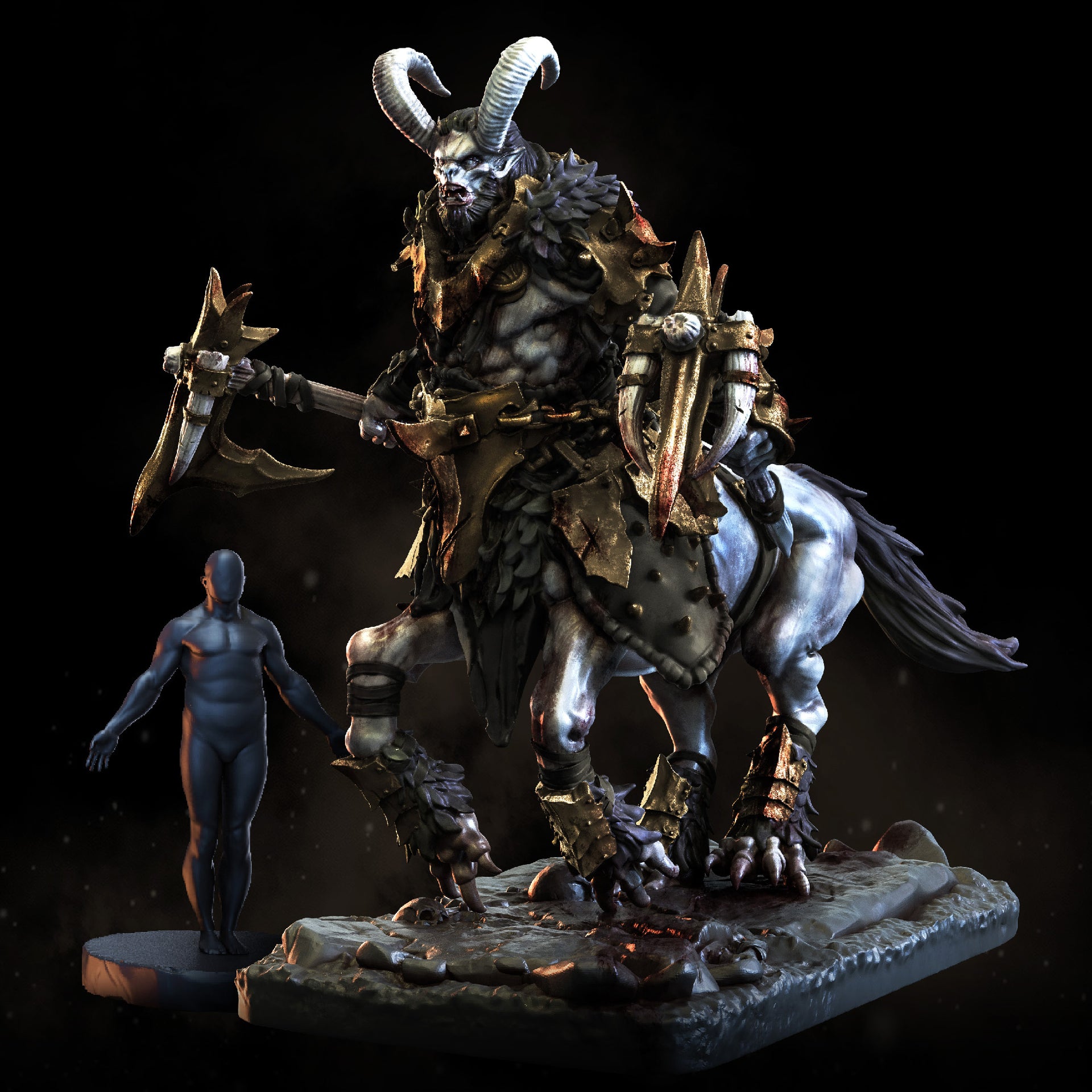 Beastmen - Dark Fantasy Miniatures – Bestiarum Games