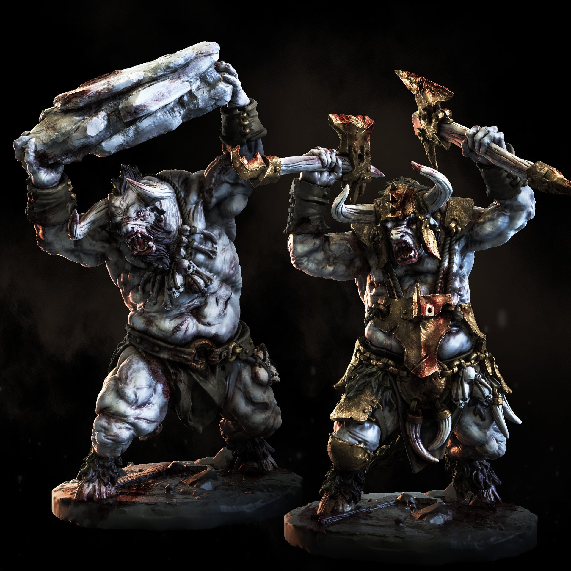 Beastmen - Dark Fantasy Miniatures – Bestiarum Games