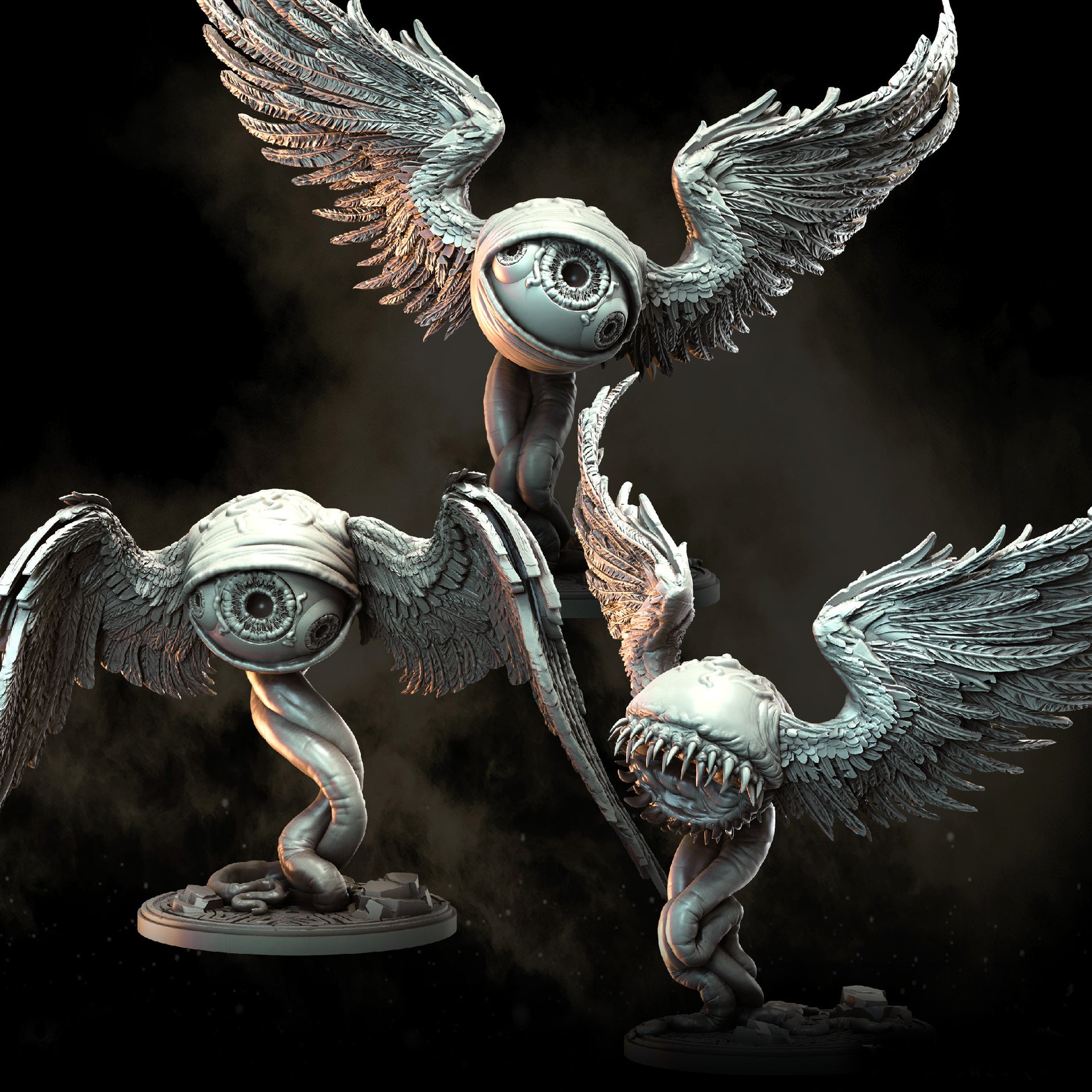 Echoes of the Seraphim - Angelic Horror Miniatures – Bestiarum Games