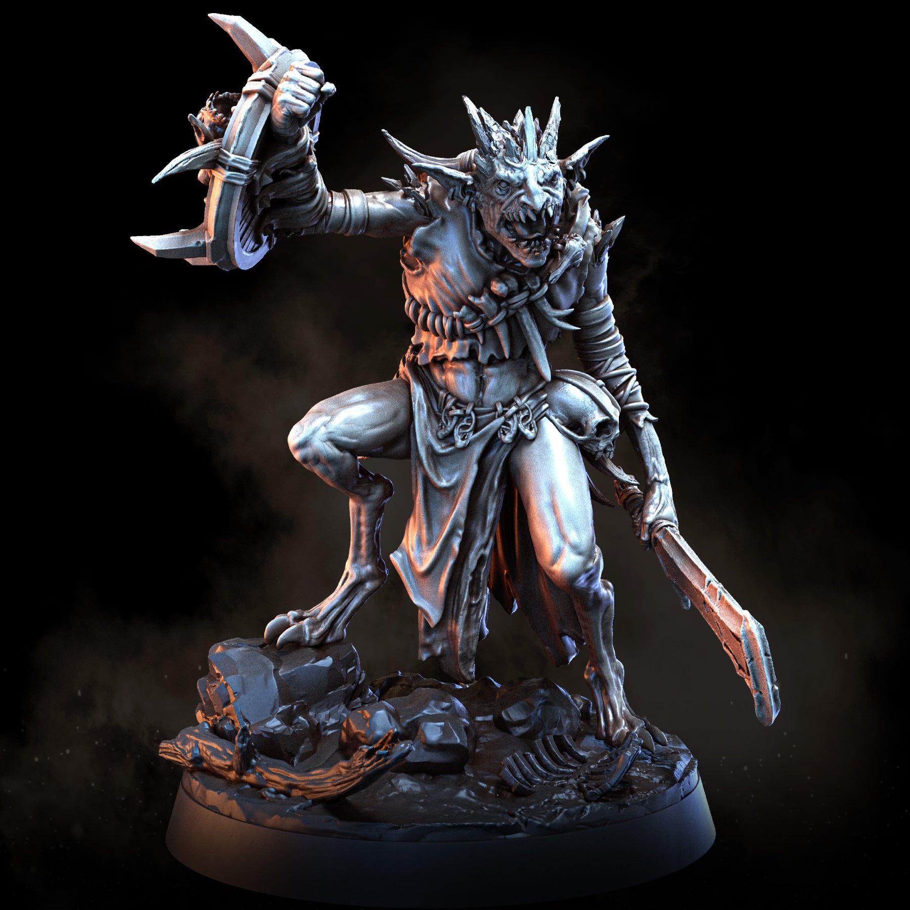 Goblin Grunts | STL | Goblin Grotto – Bestiarum Games