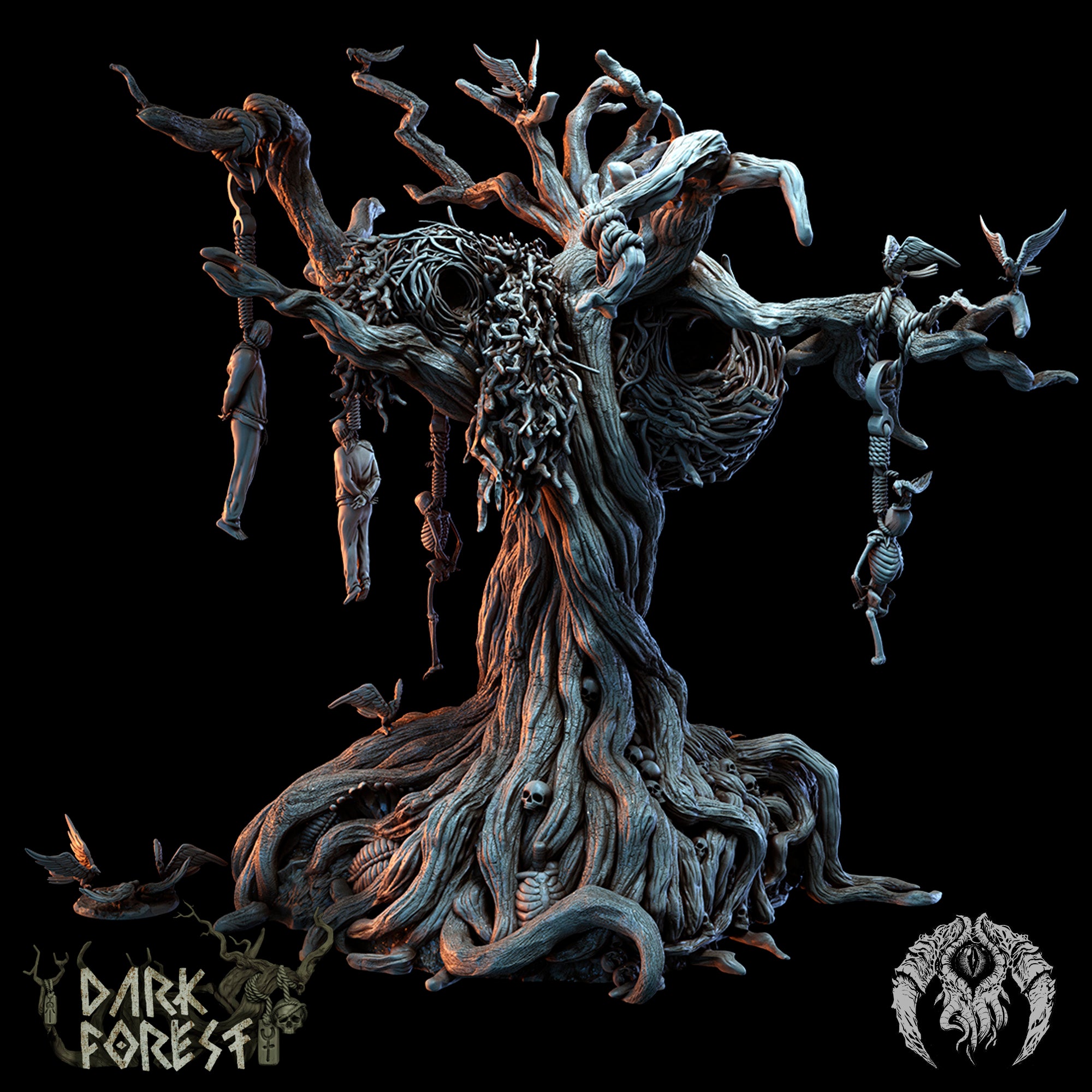 Hangman tree 2 | STL | Dark Forest – Bestiarum Games