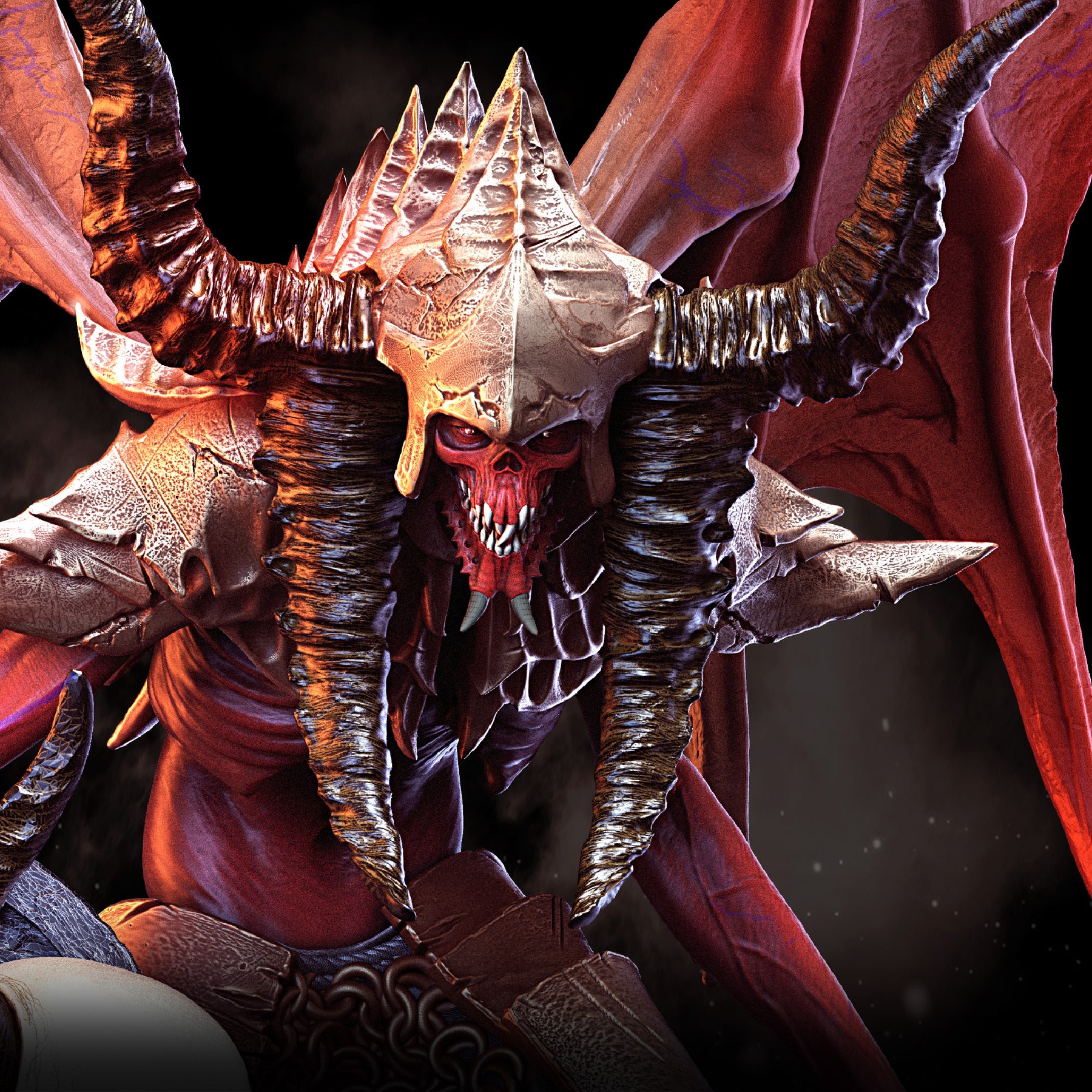 Hellfiend Ascendant | STL | Hellspawn – Bestiarum Games