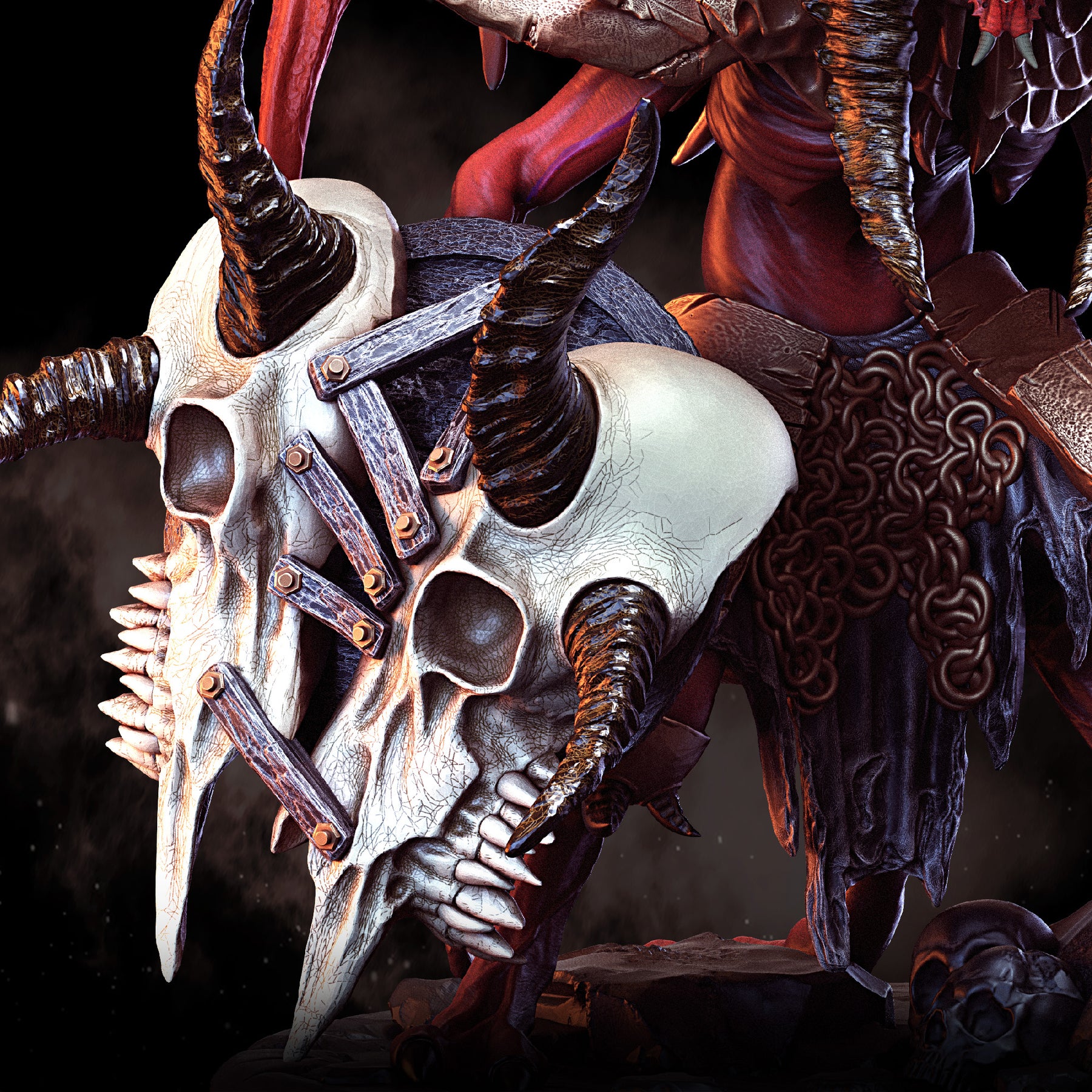 Hellfiend Ascendant | STL | Hellspawn – Bestiarum Games