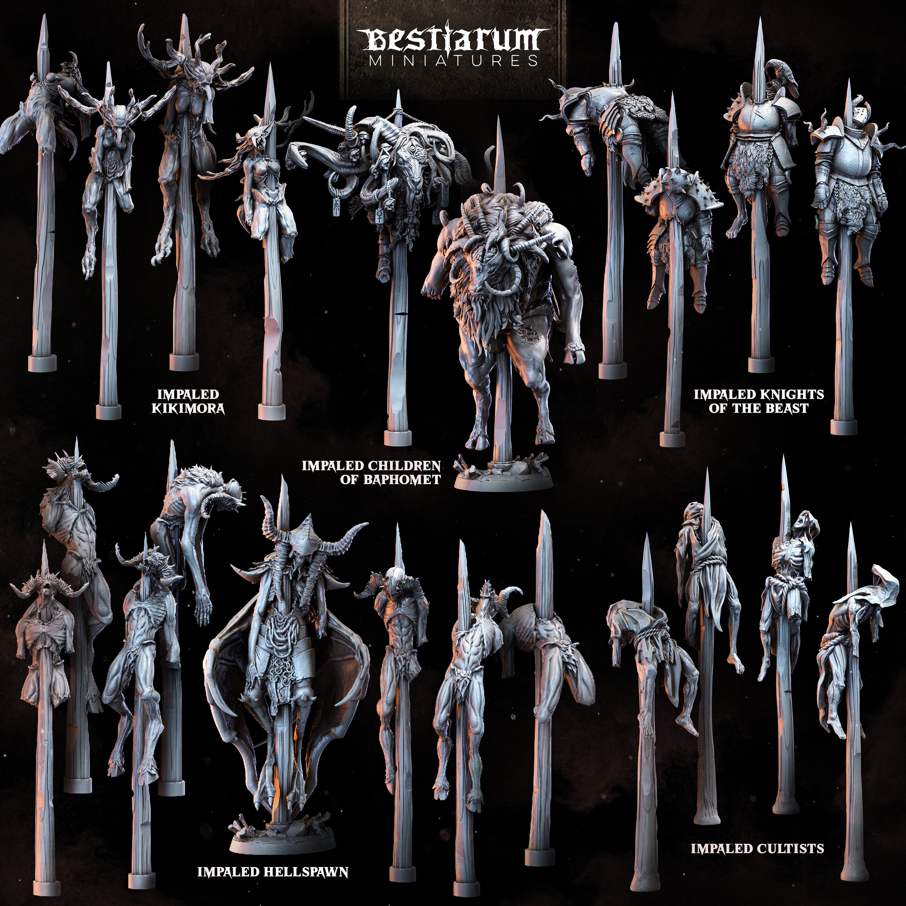 Impaled Foes | STL Collection – Bestiarum Games