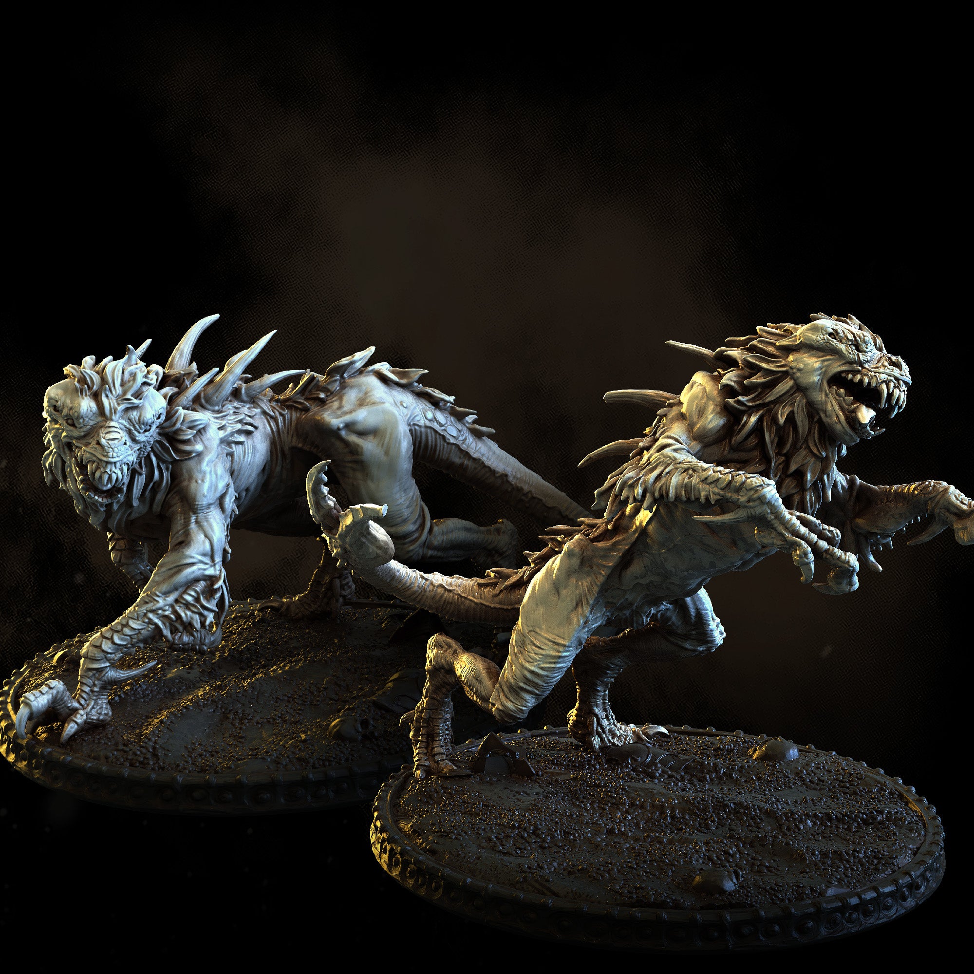 Sand Beasts | STL | The Wilds – Bestiarum Games