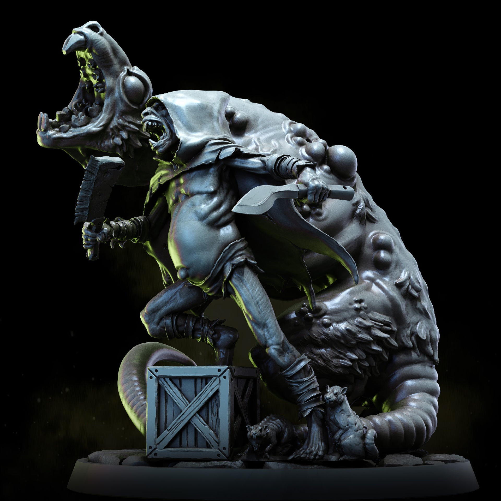 Kin of the Rat – Dark Fantasy Ratkin Miniatures – Bestiarum Games