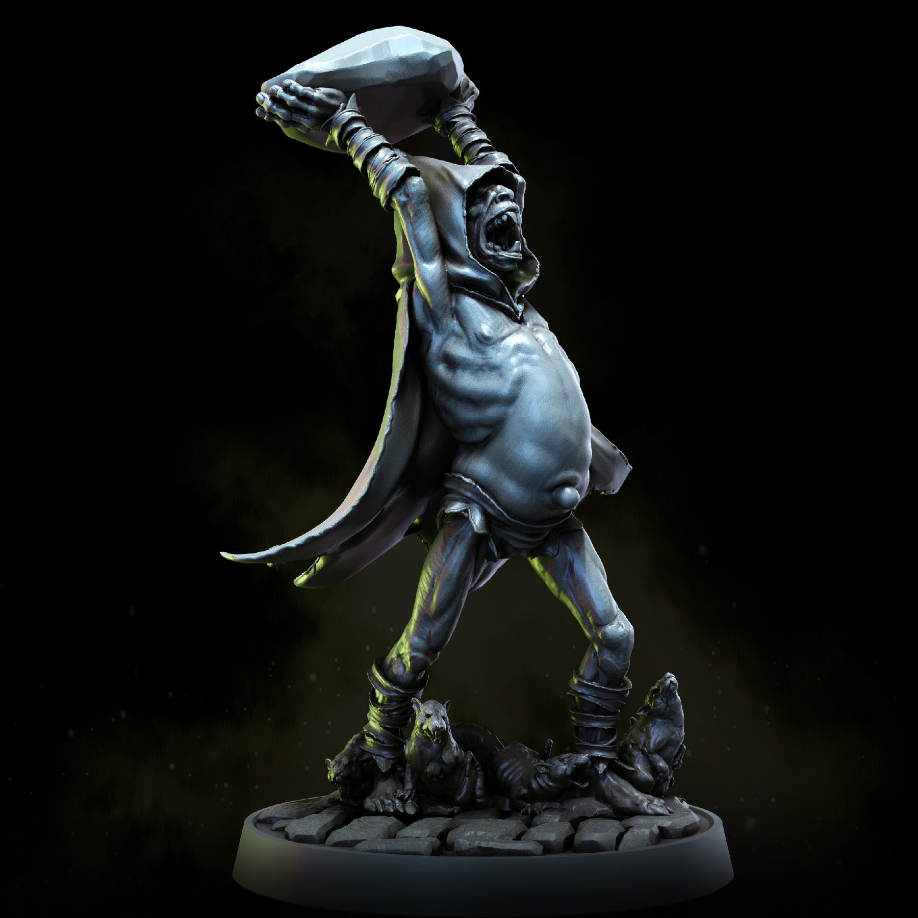 Ratkin Foundlings & Giant Plague Rats | STL | Kin of the Rat ...