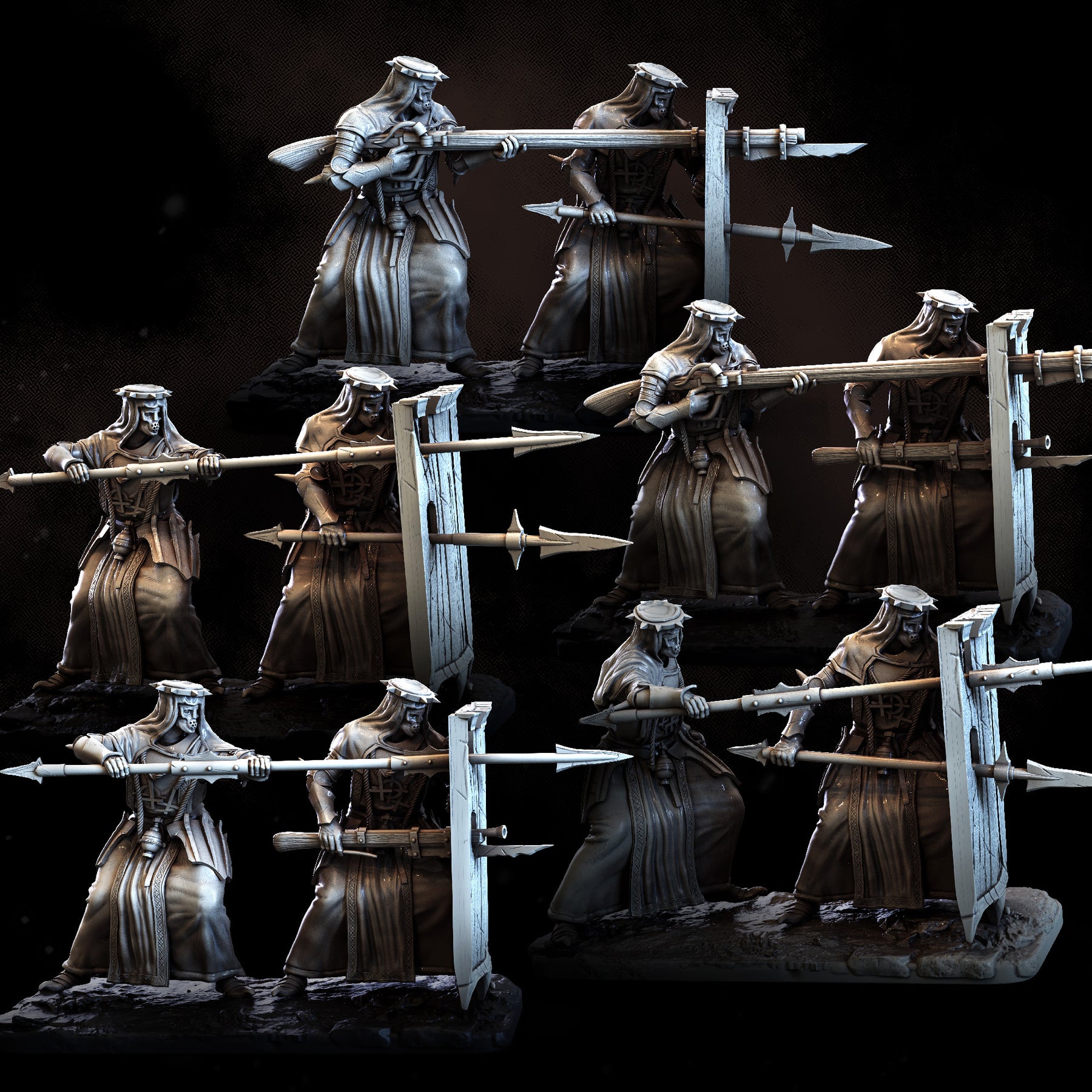 Bastions | STL | Penitent Crusade – Bestiarum Games