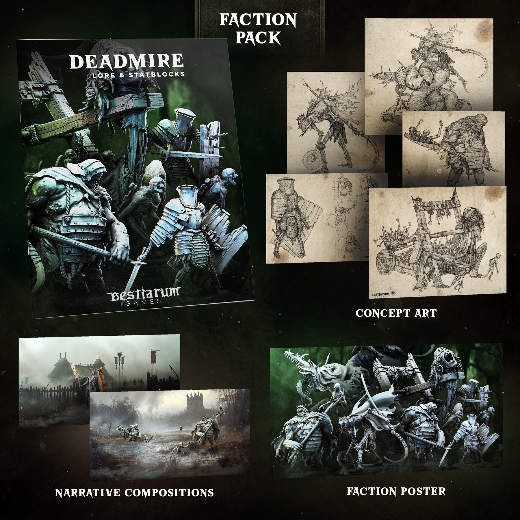 Deadmire II | STL Collection – Bestiarum Games