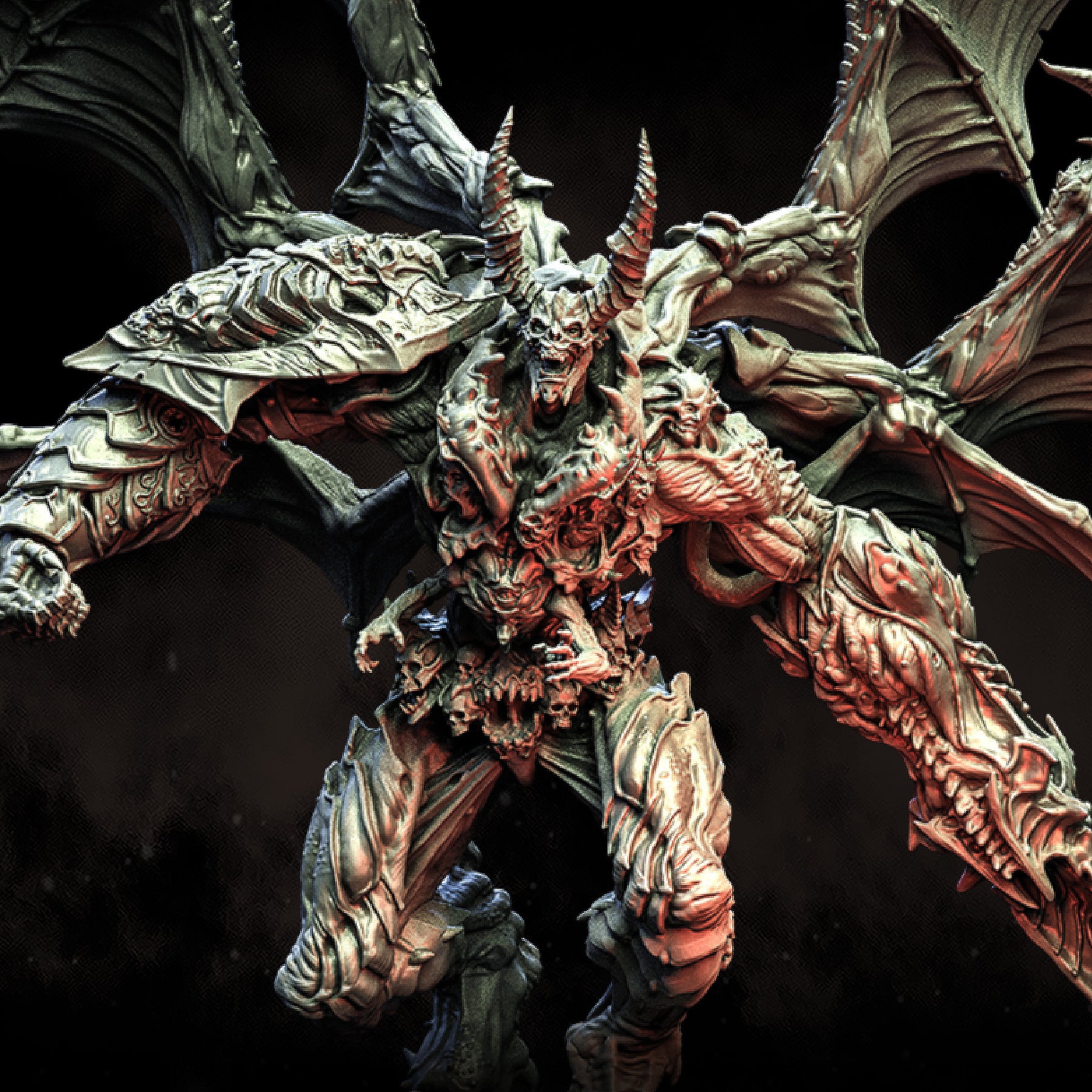 Skragoth Demon Prince | STL | Hellspawn – Bestiarum Games