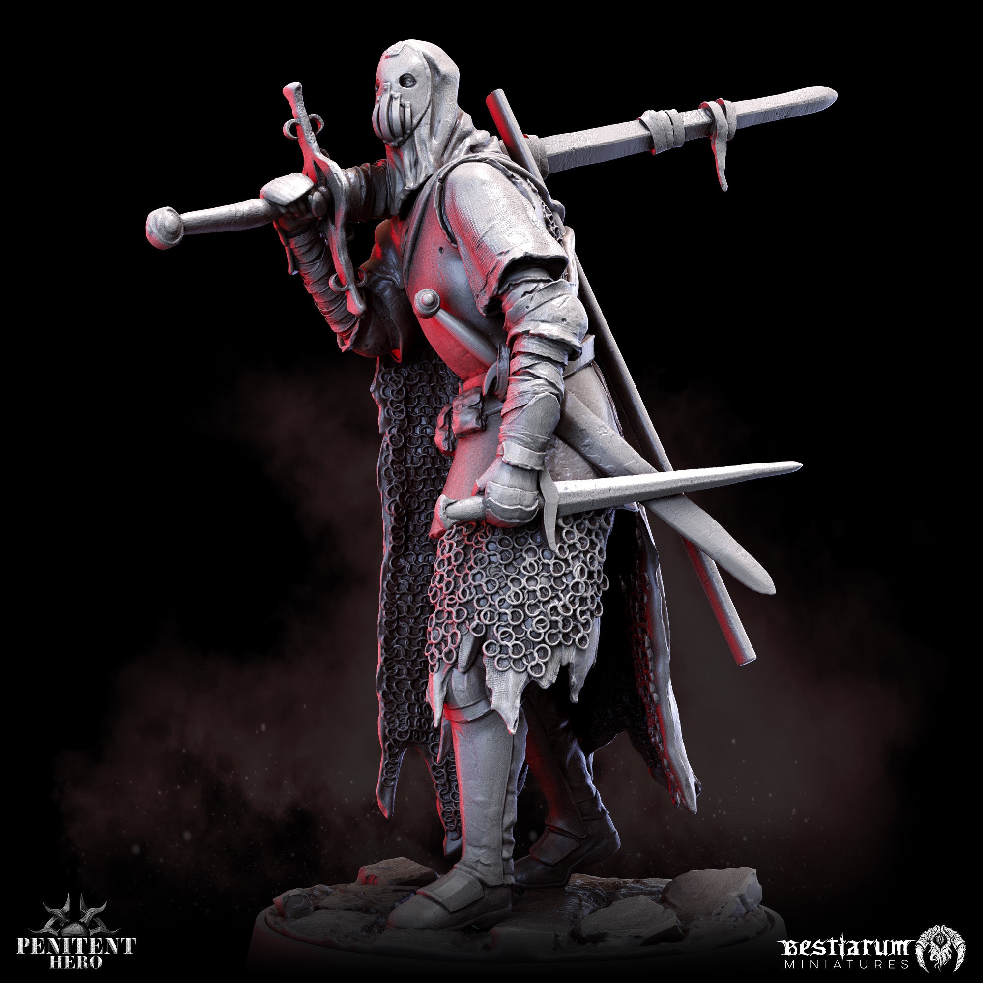 The Vagabond Knight | Penitent Hero | Bestiarum | Miniatures | D&D | W ...
