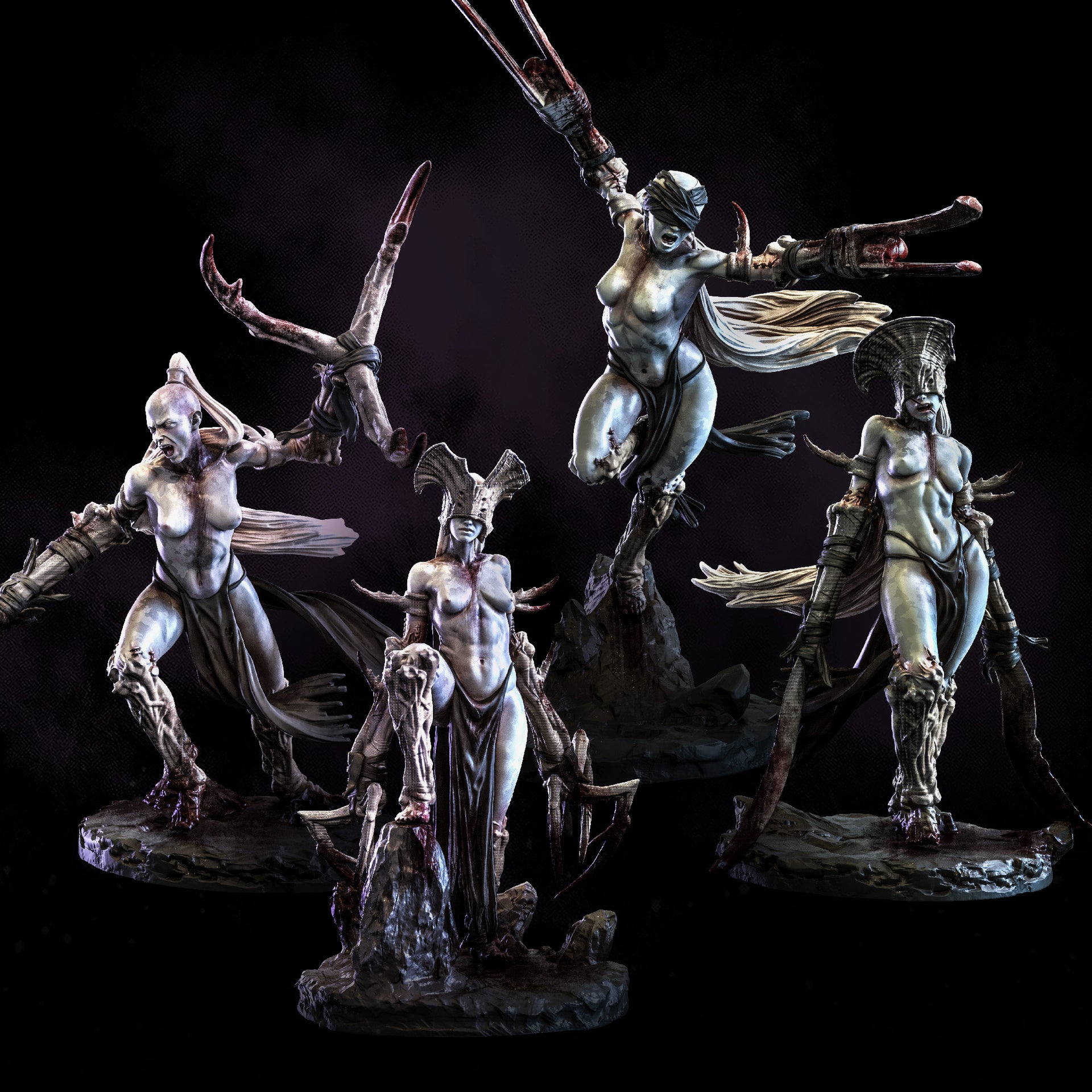 The Remade - Arachnid Horror Miniatures – Bestiarum Games