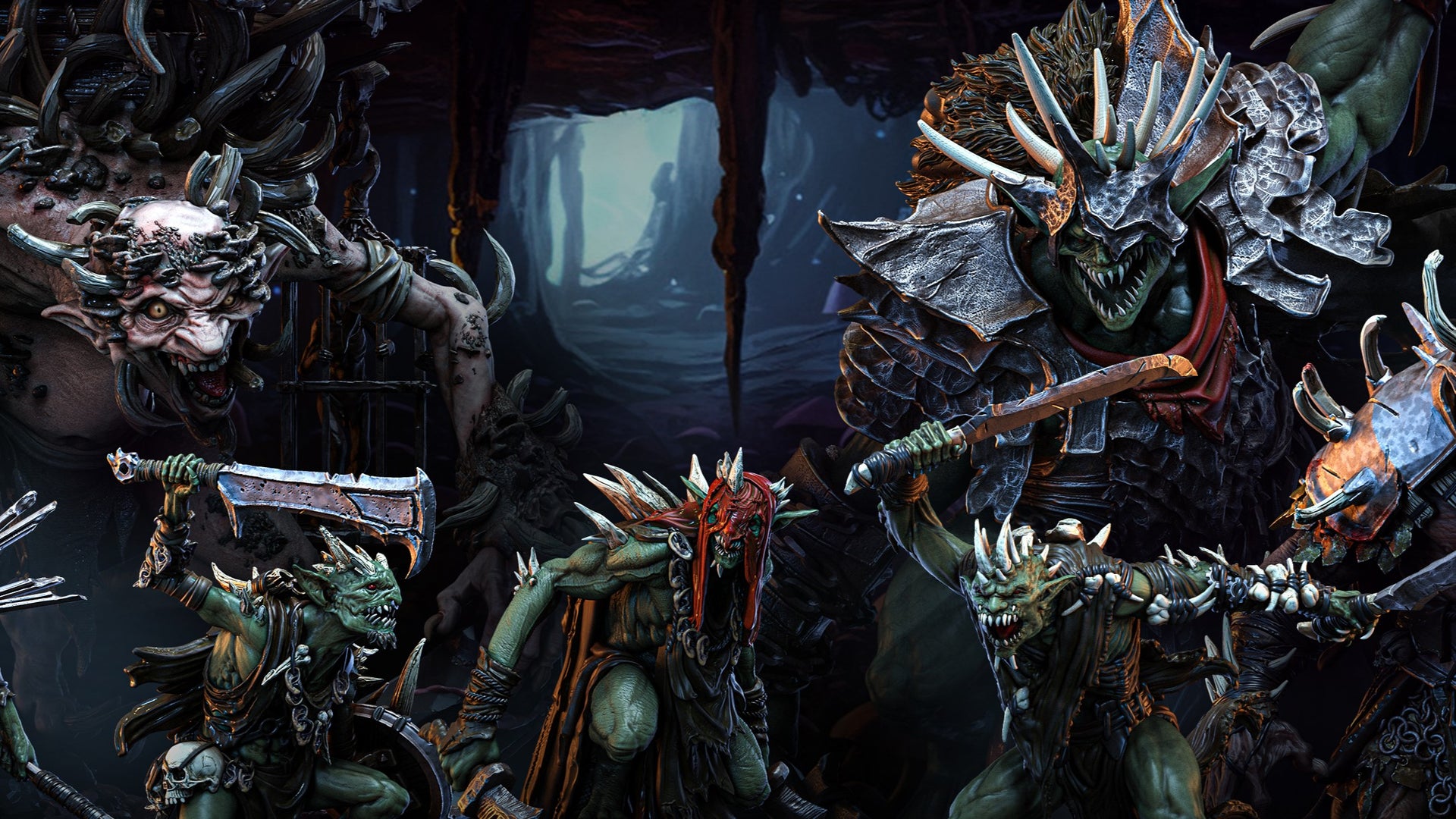 Goblin Grotto – Dark Fantasy Goblin Miniatures – Bestiarum Games