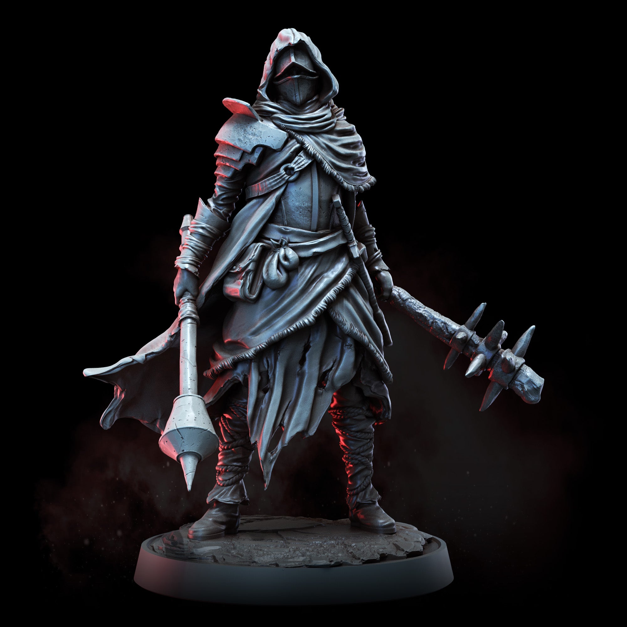 Knight Brigand | STL | Lone Hero – Bestiarum Games