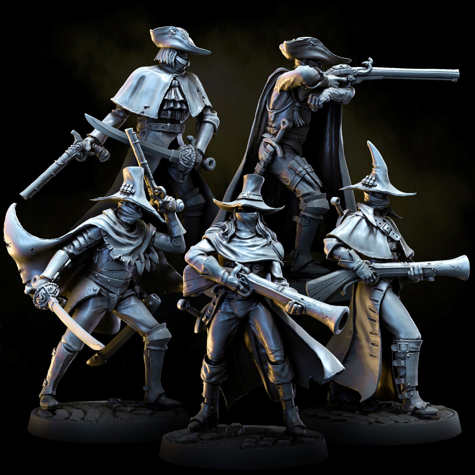 Witch Hunters | STL Collection – Bestiarum Games