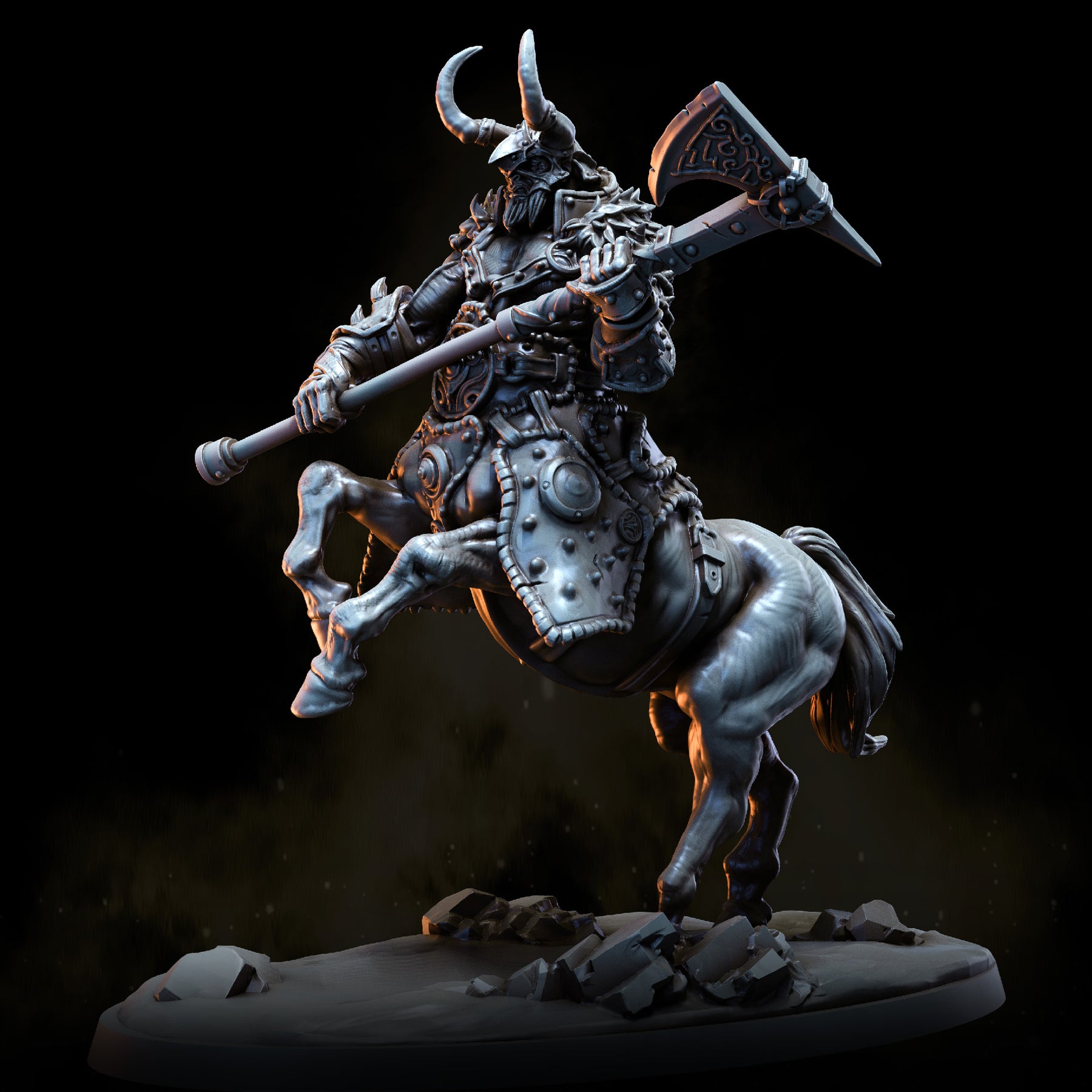 Centaur Warriors | STL | Wrath of the Wild – Bestiarum Games