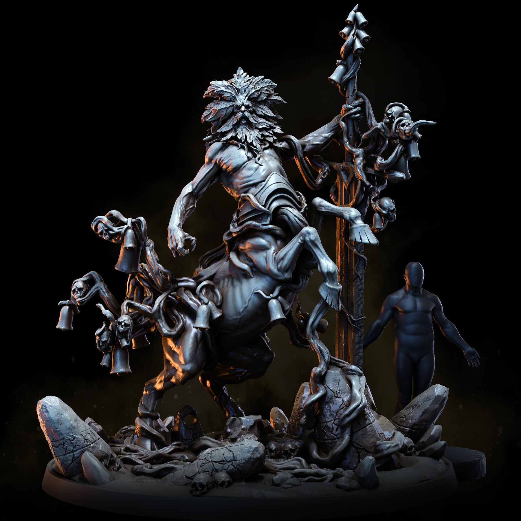Green Man | STL | Wrath of the Wild – Bestiarum Games